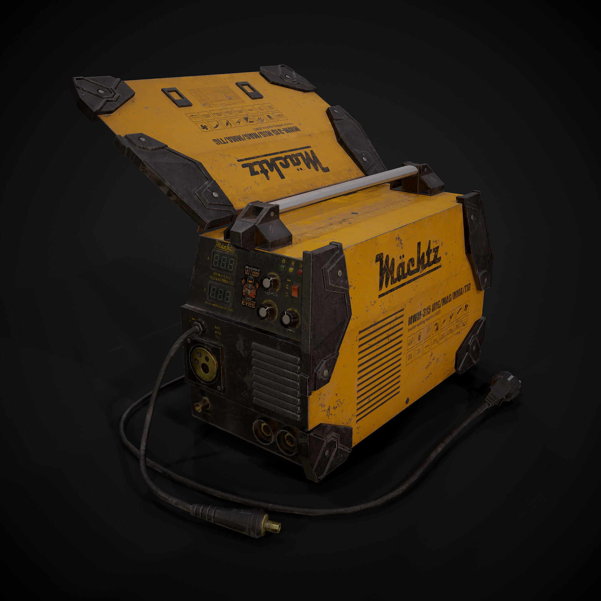 ArtStation - Welding machine Machtz
