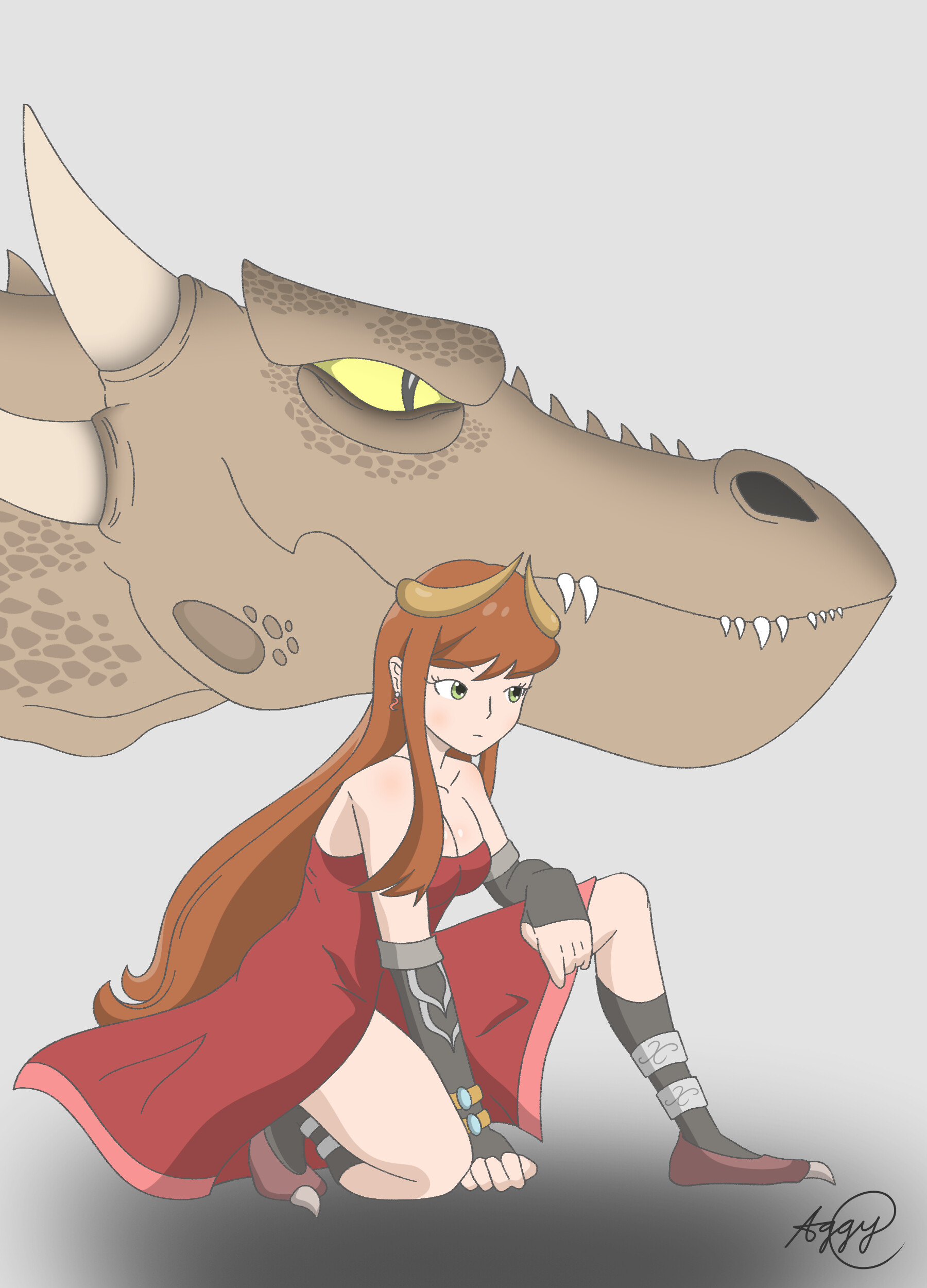 ArtStation - Dragon Princess