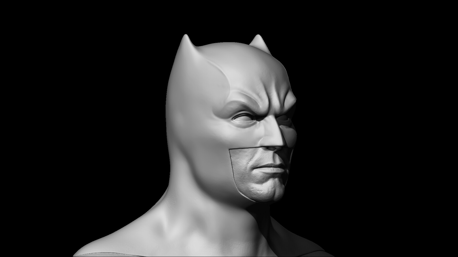 Muhammad Zia - Batman 3D Sculpture with ZBrush