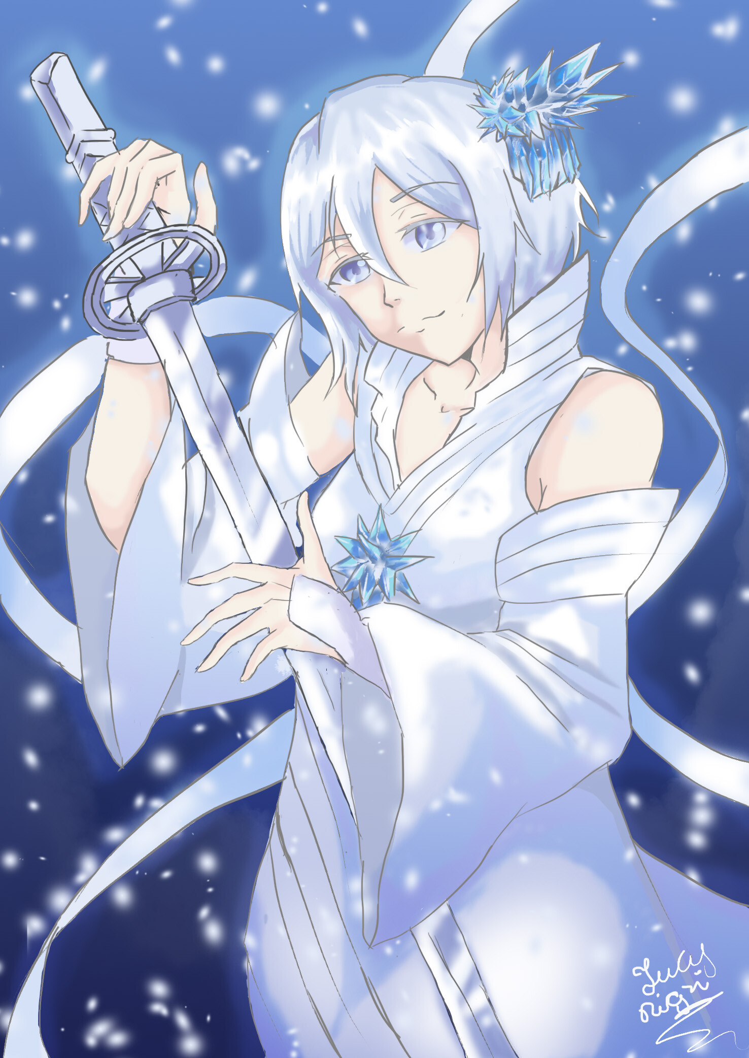 Rukia Bankai Wallpaper