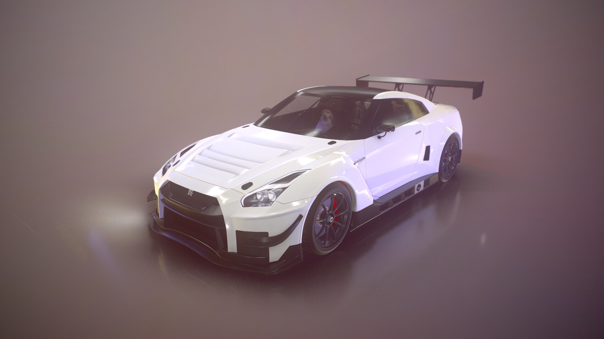 ArtStation - Nissan GTR