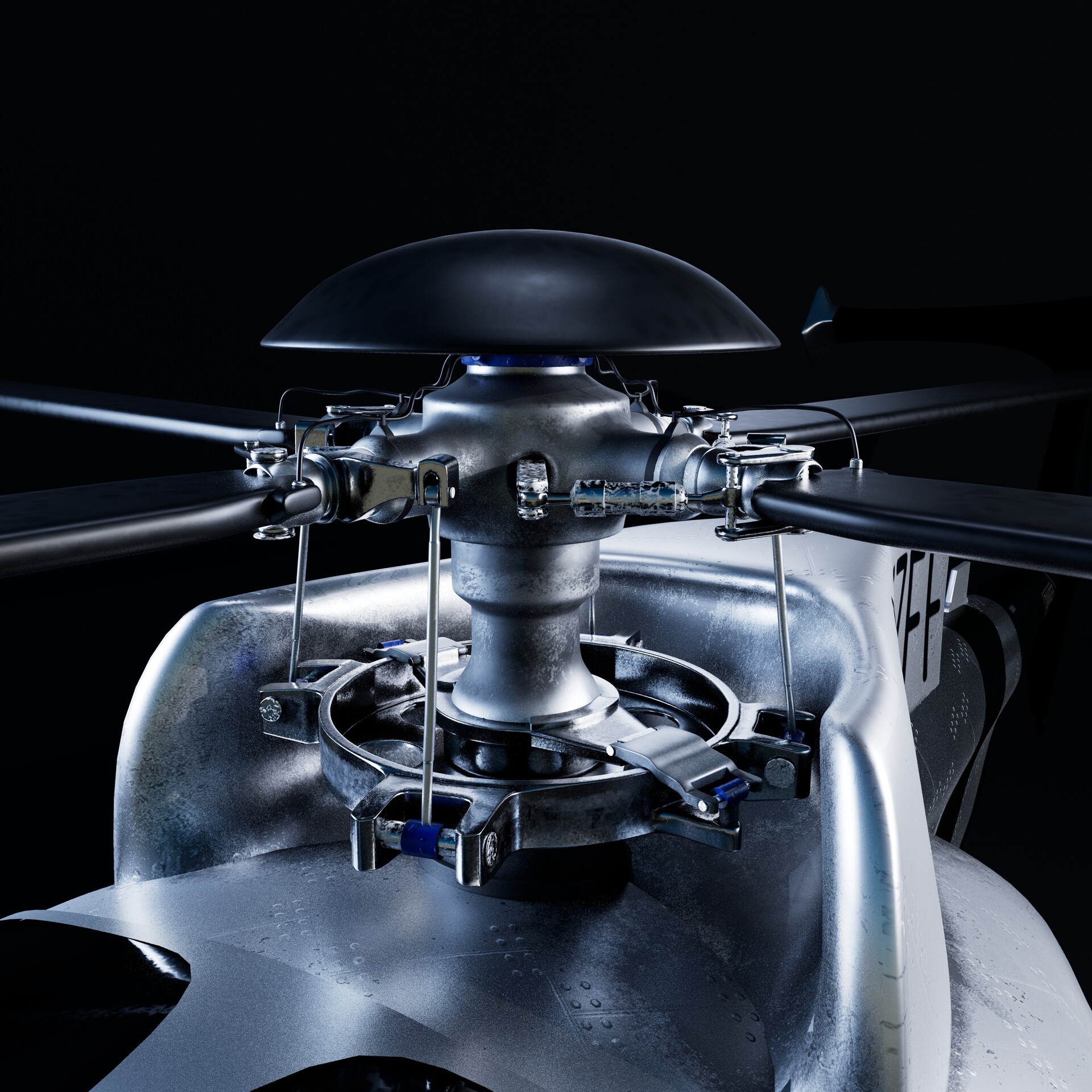 ArtStation - MD530 Helicopter N67FF