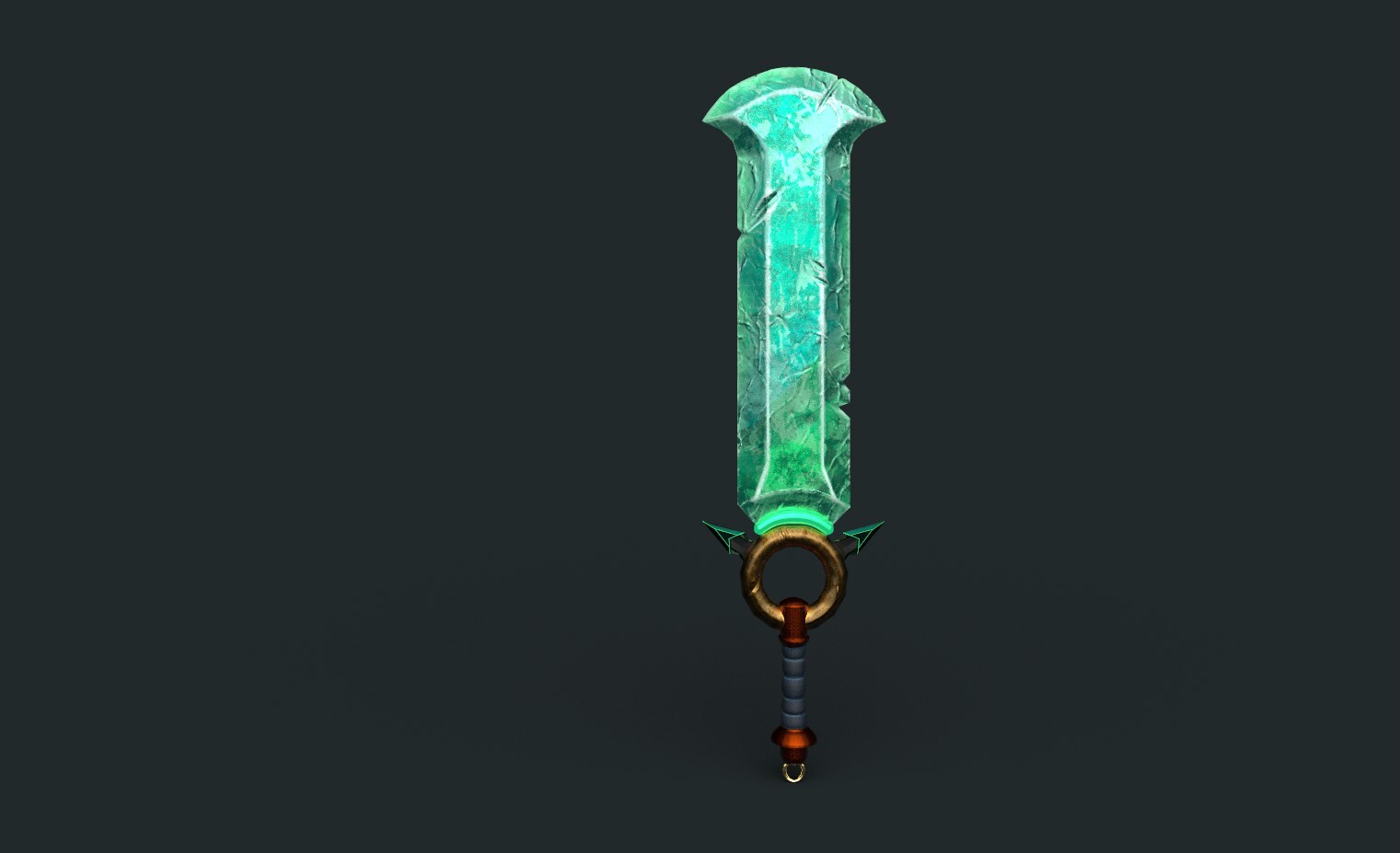 ArtStation - emerald sword