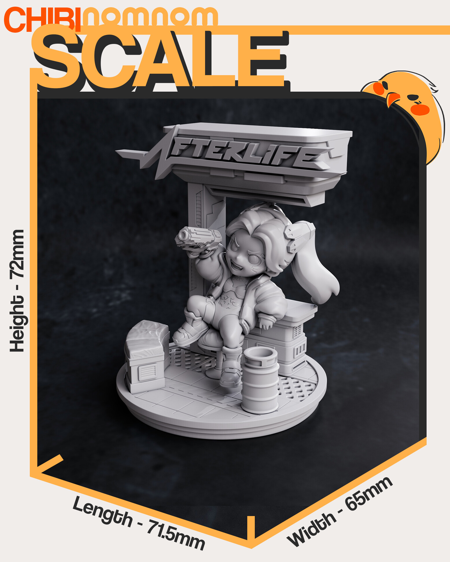 NomNom Figures - Chibi Rebecca - Cyberpunk Edgerunners