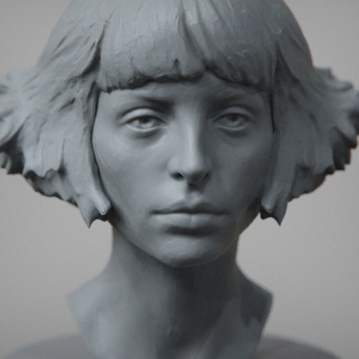 ArtStation - Random Female head 2022