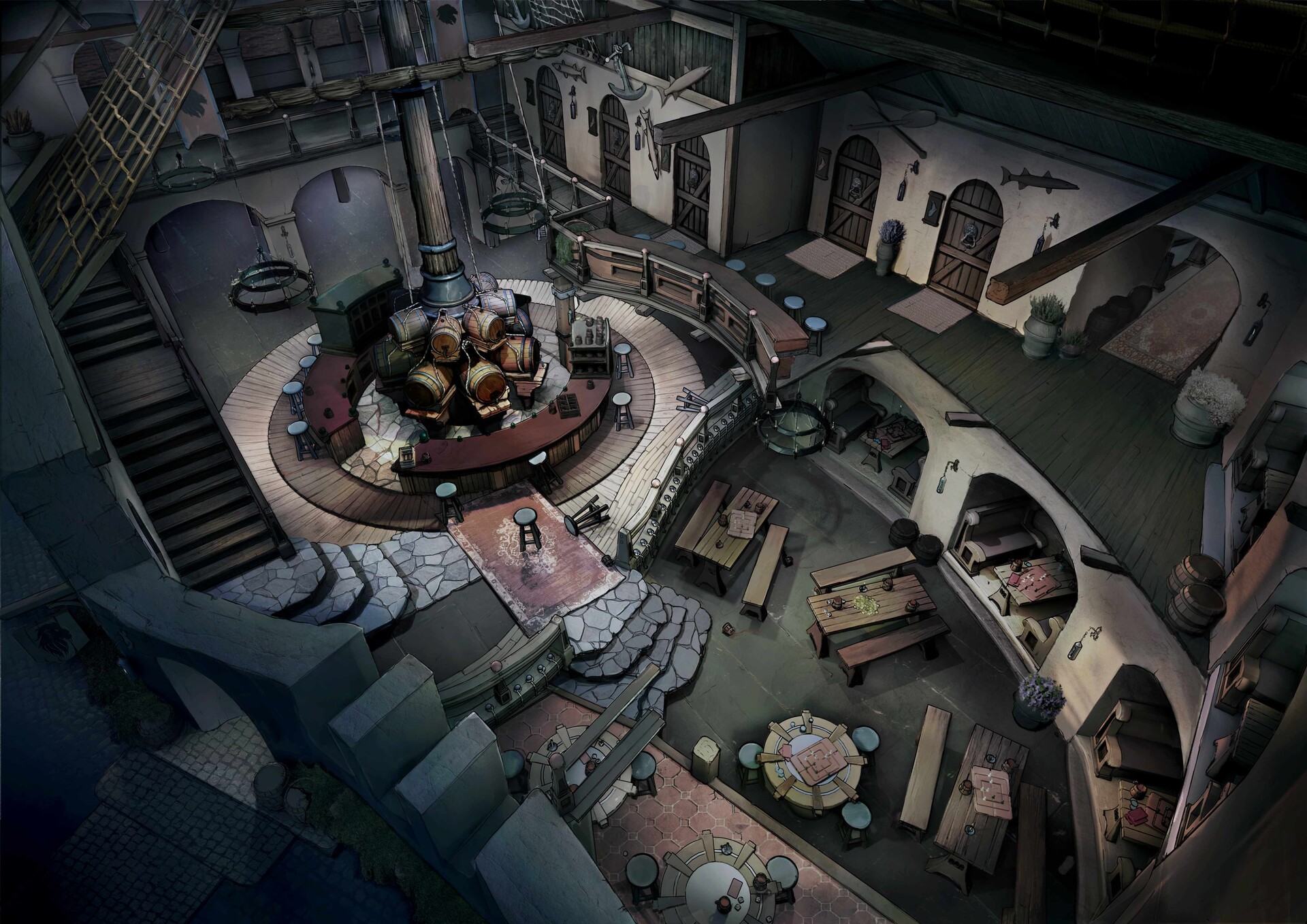 ArtStation - The Inn