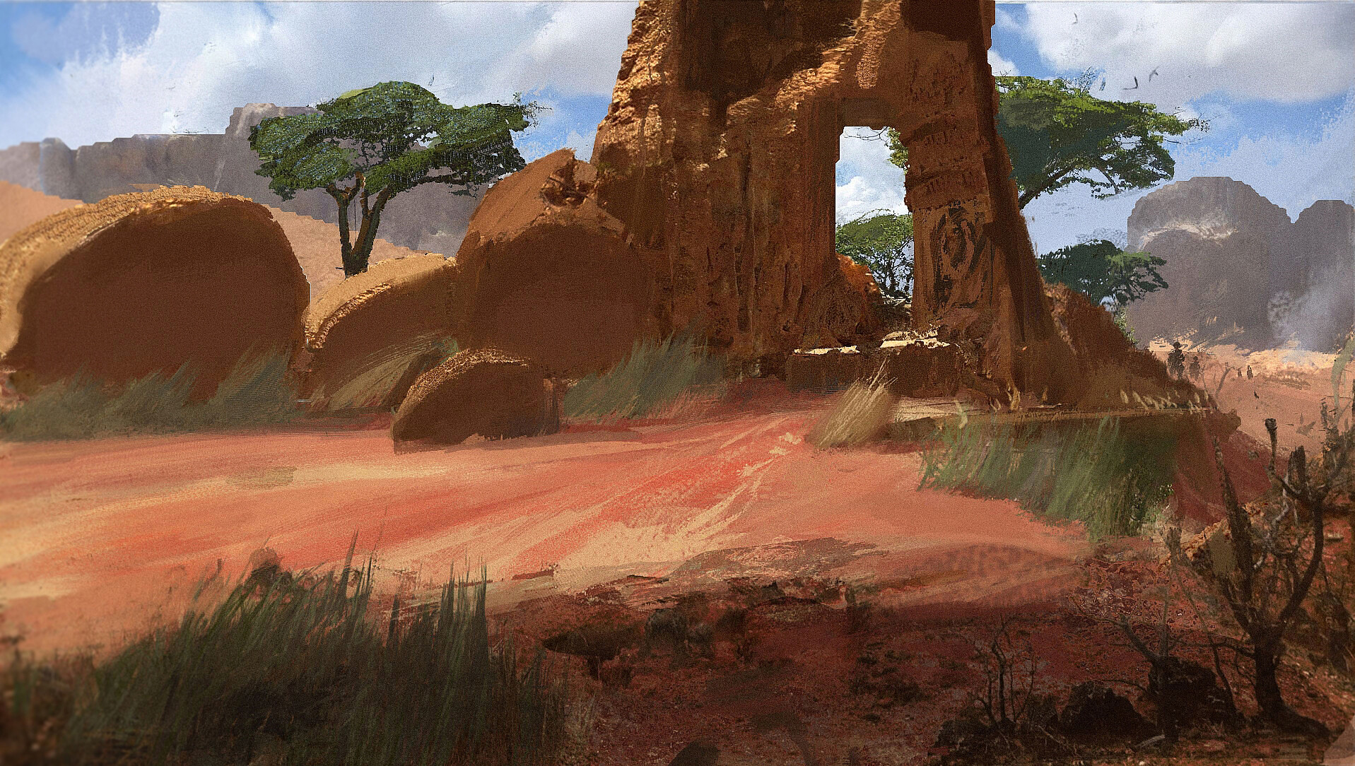 ArtStation - red clay