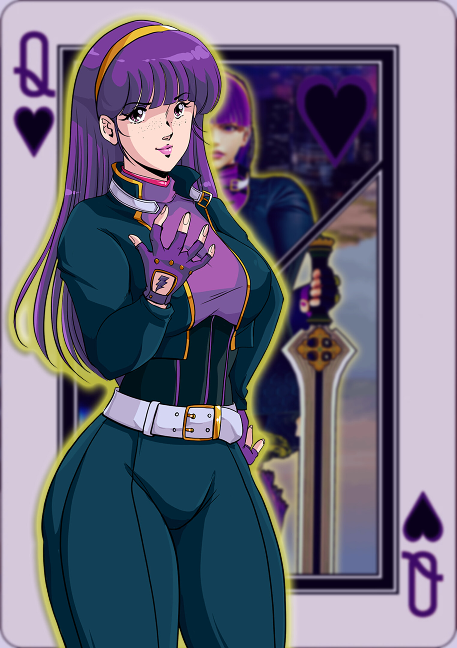 Vermilion Royale - VR - Commission by @SaotomeNanda - JoJo & Night #001