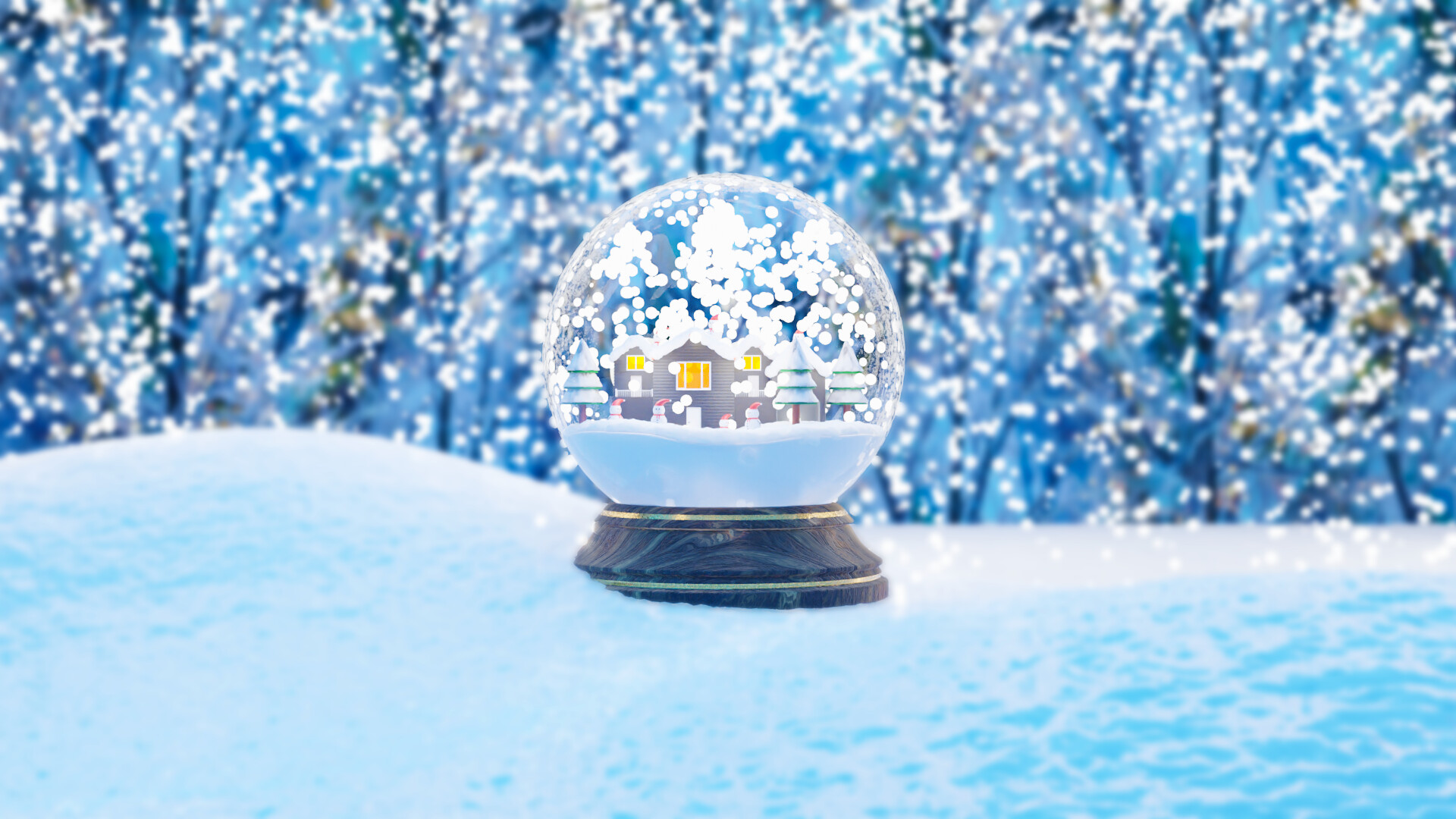ArtStation - Snow Globe