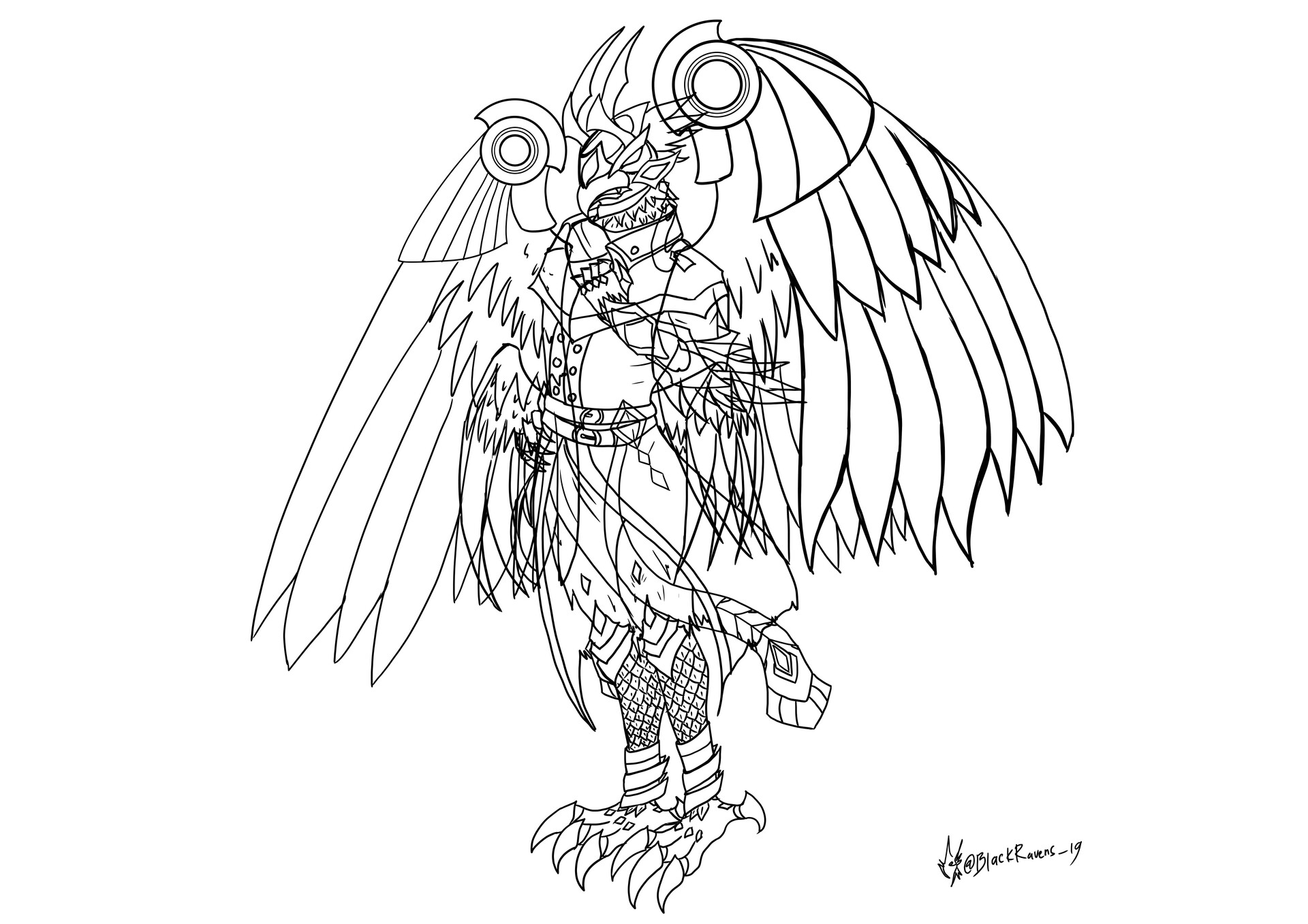 Wildan Hari Pratama - Ancient Sorcerer Garuda - Spooky Artma for Code ...