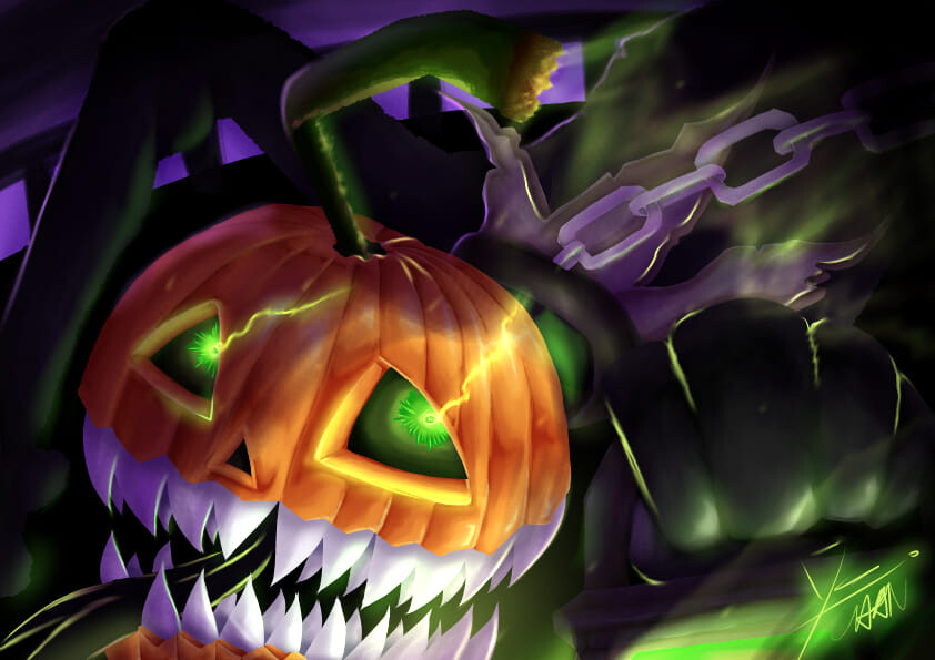 ArtStation - Jack 'o' Lantern