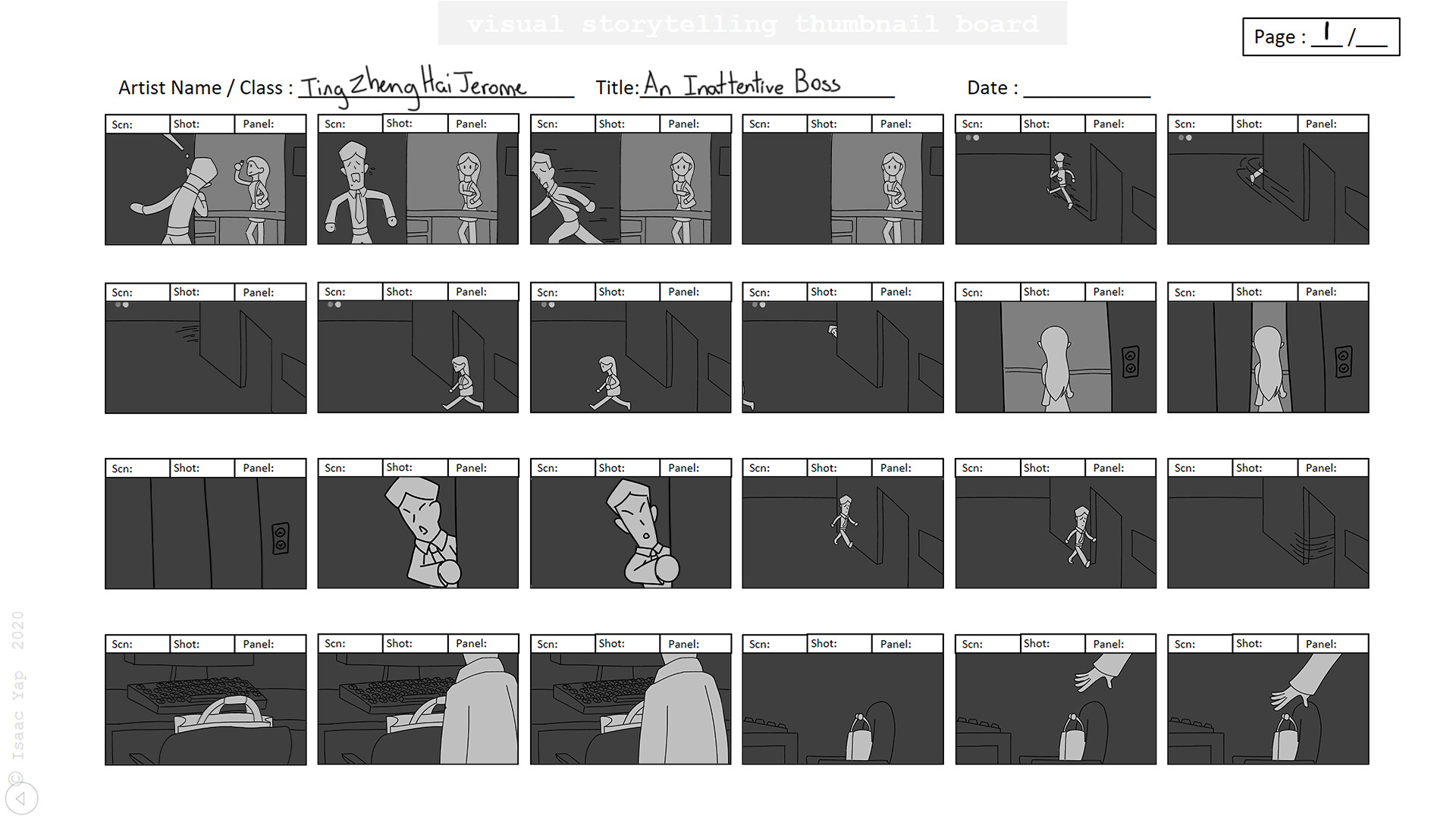 ArtStation - Storyboarding CA2
