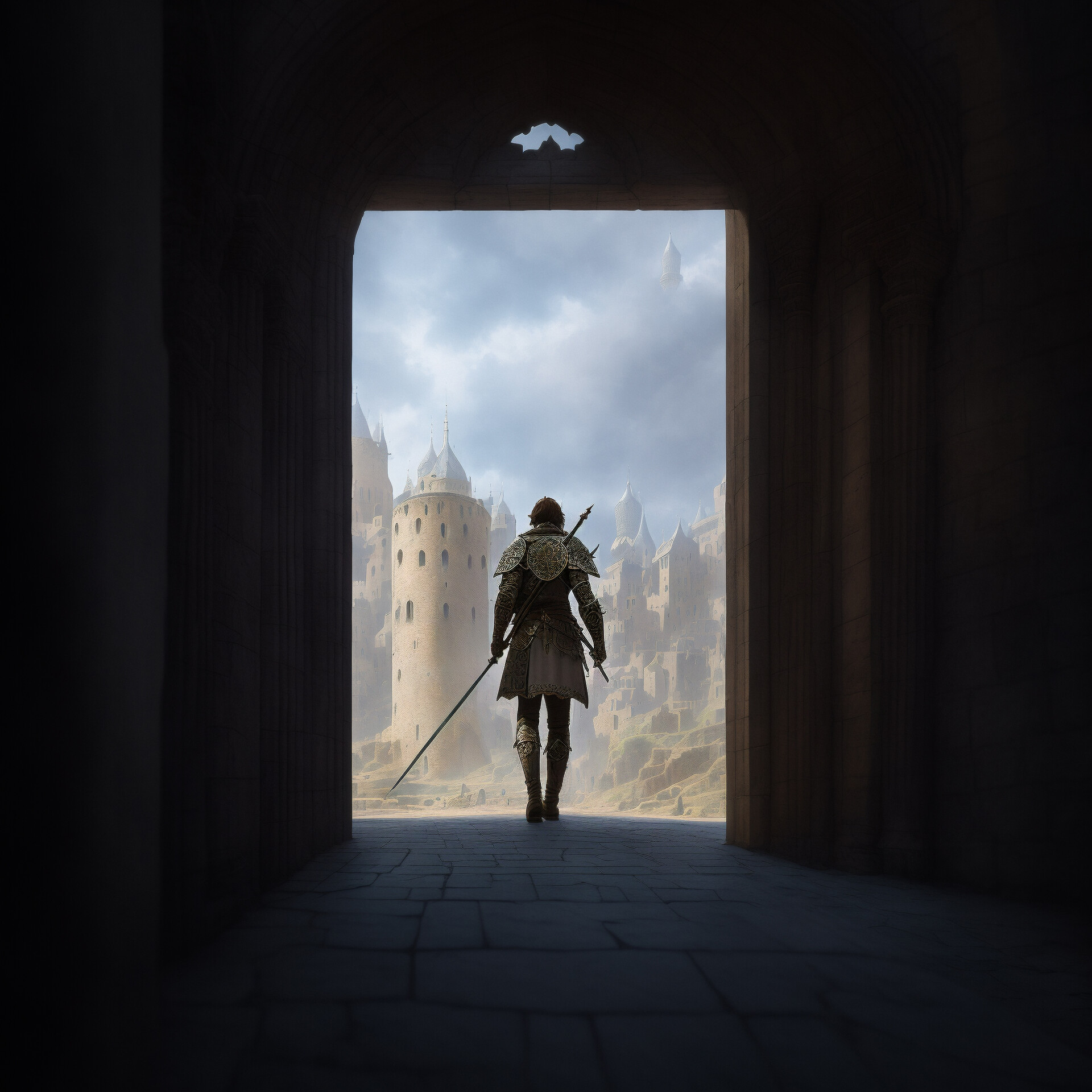 ArtStation - Lone Warrior