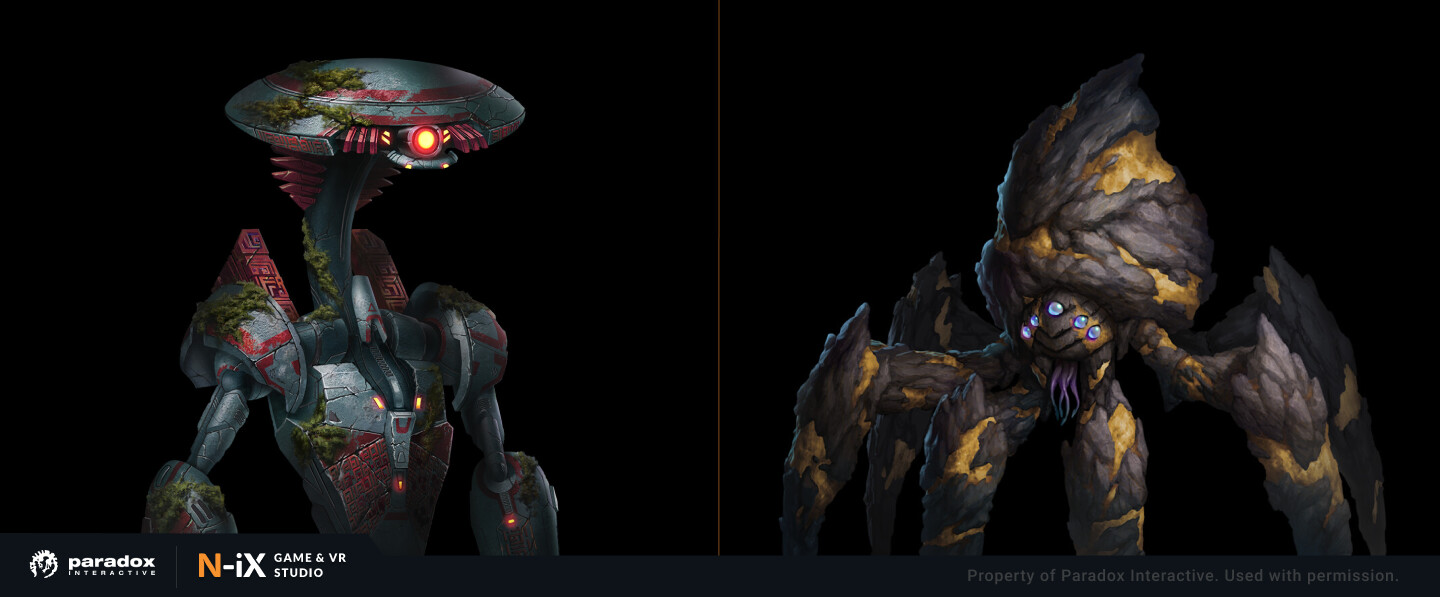 N-iX Game & VR Studio - Stellaris: Lithoids Species Pack