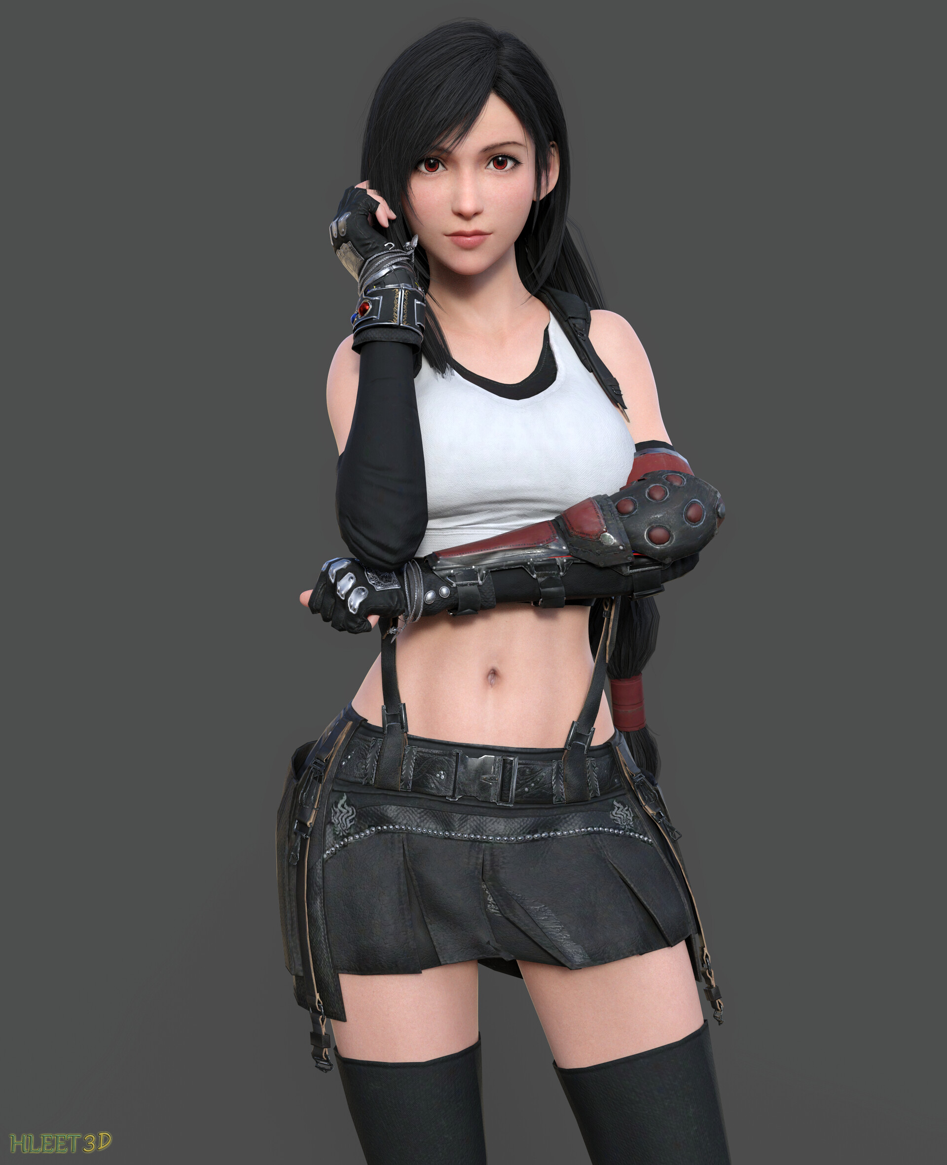 ArtStation - A quick render of this wonderful Tifa Character