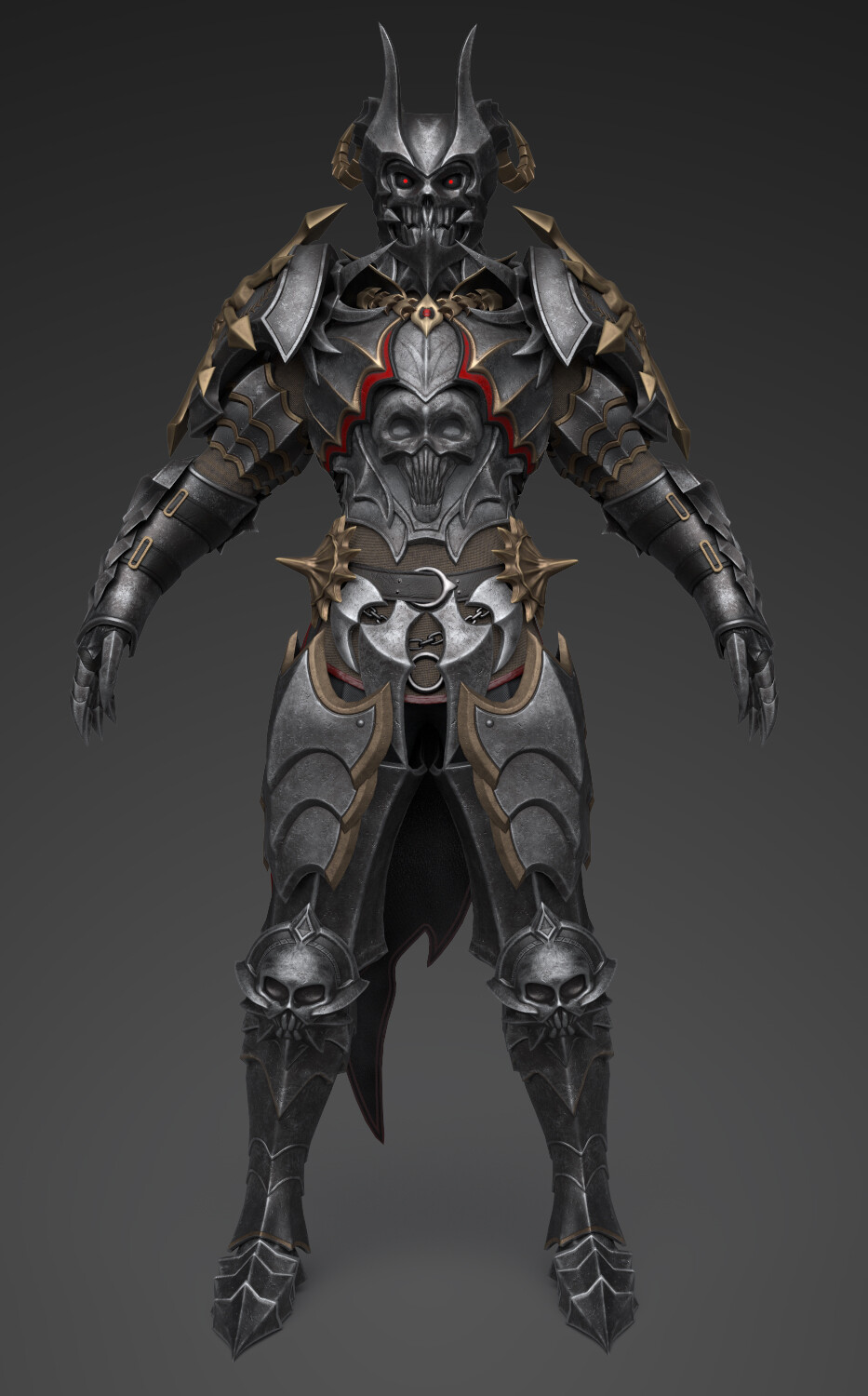 ArtStation - Character modeling exercises_Armor