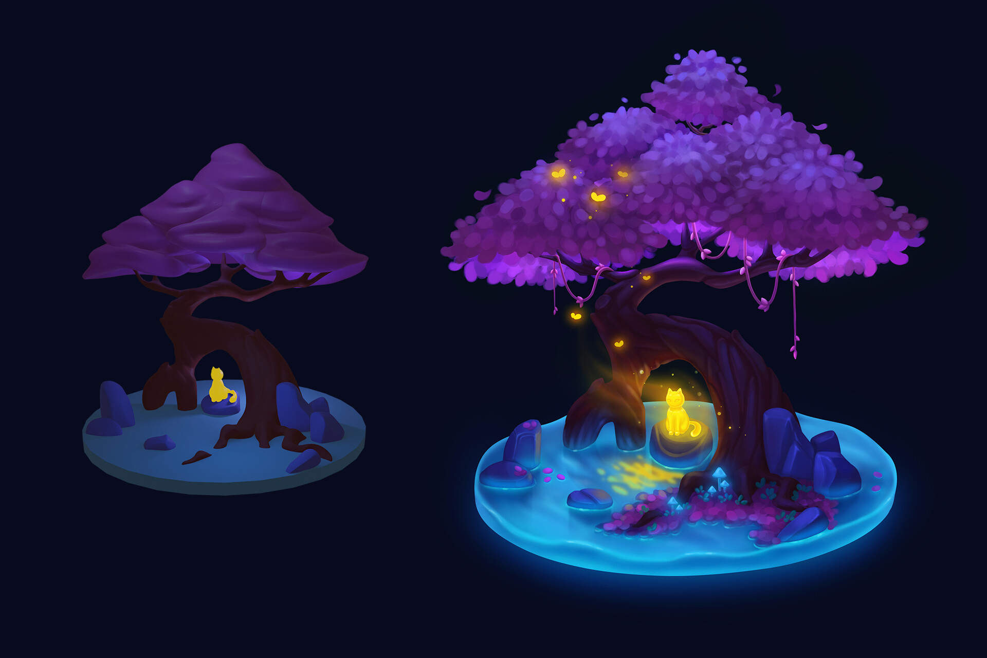 ArtStation - Fantasy tree