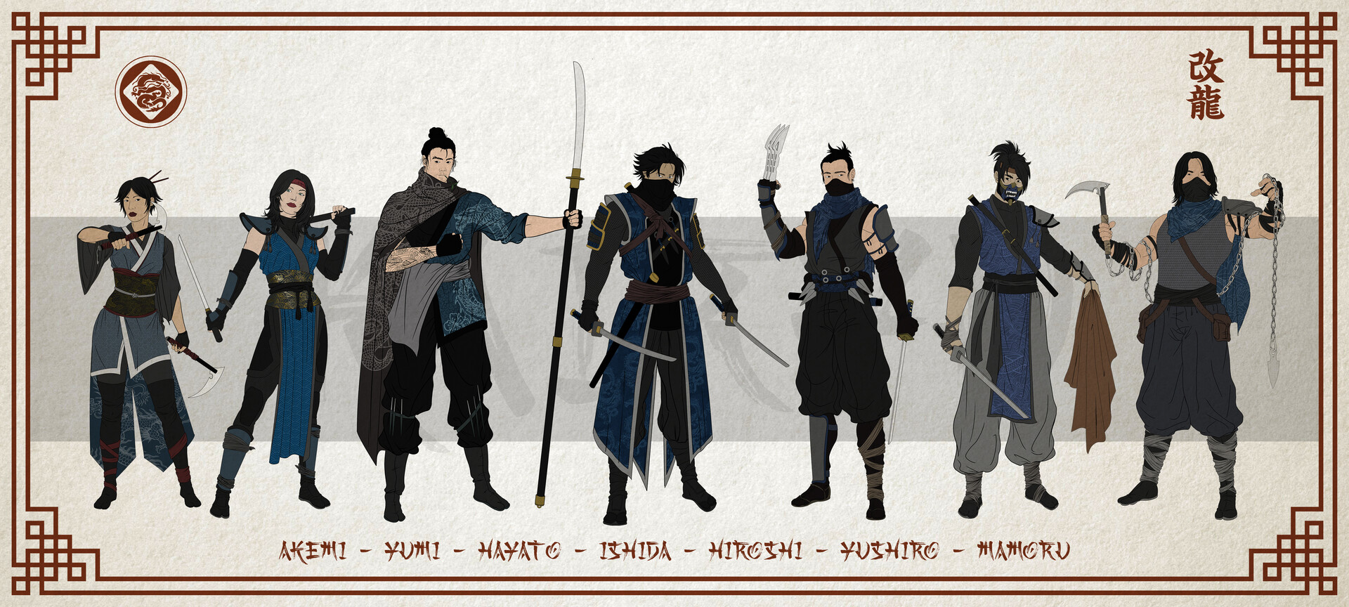 ArtStation - Ninjas Kairyu - Concept Art