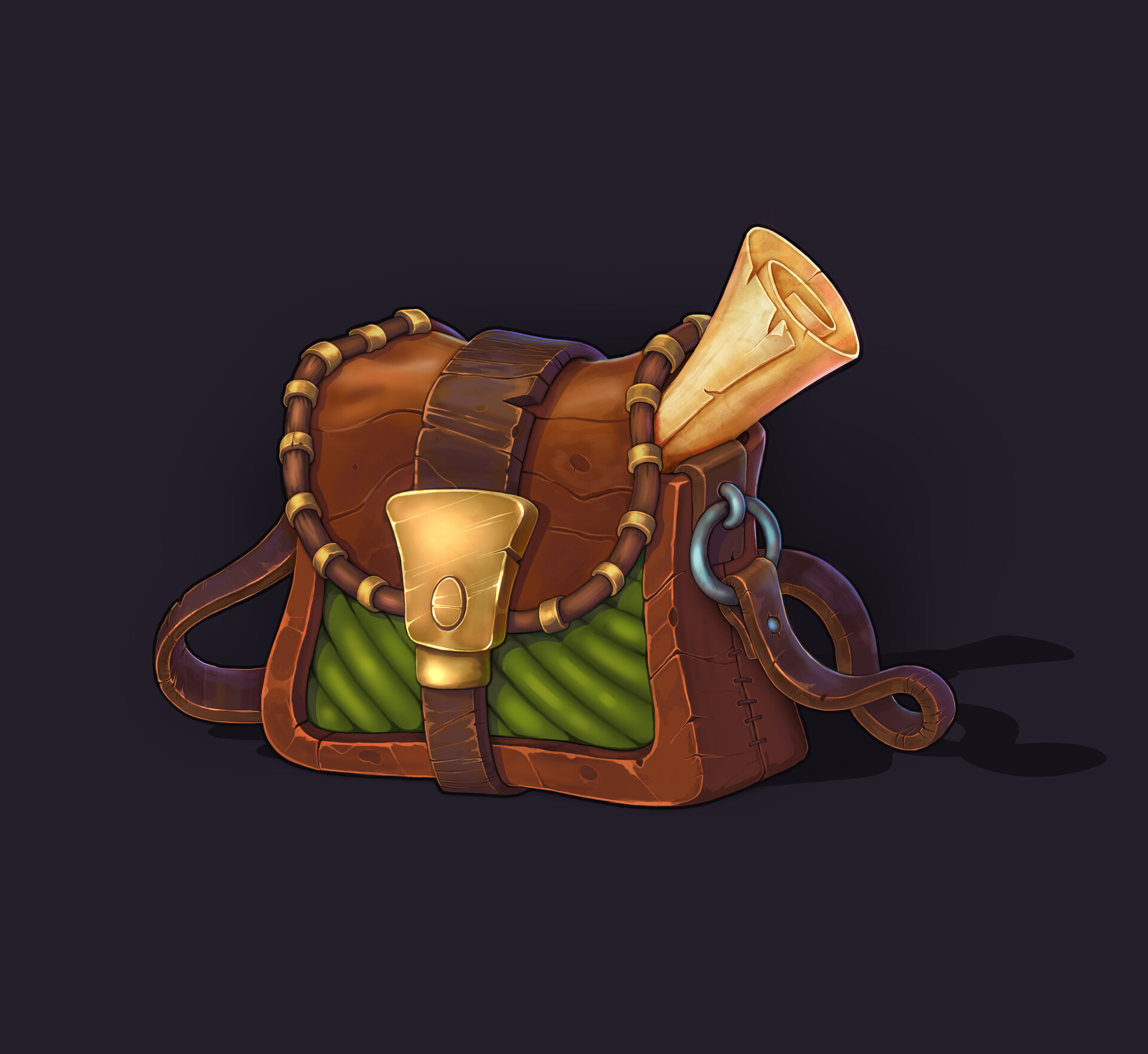 ArtStation - Archaeologist's bag
