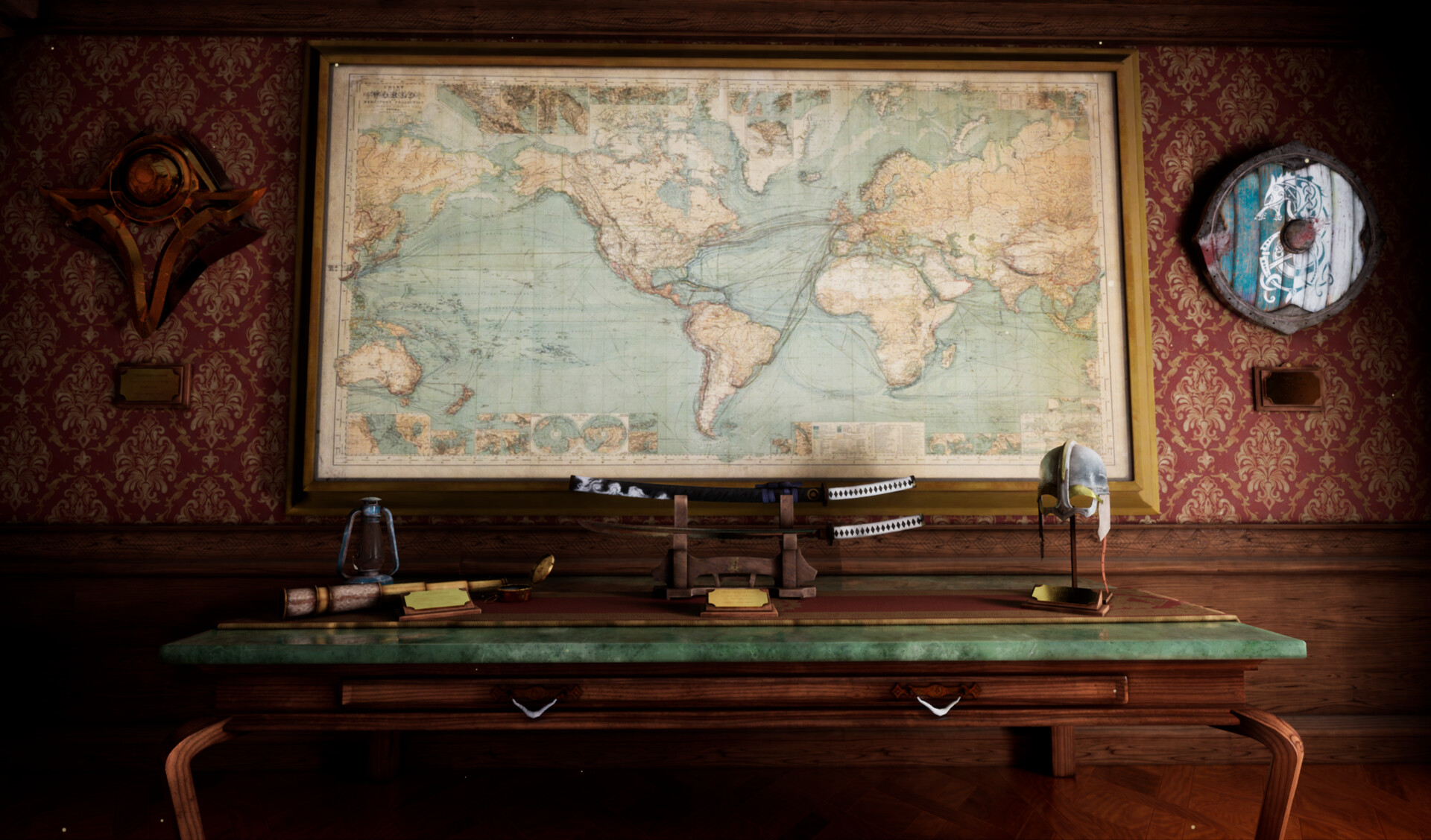 ArtStation - Victorian Archaeologist´s Office