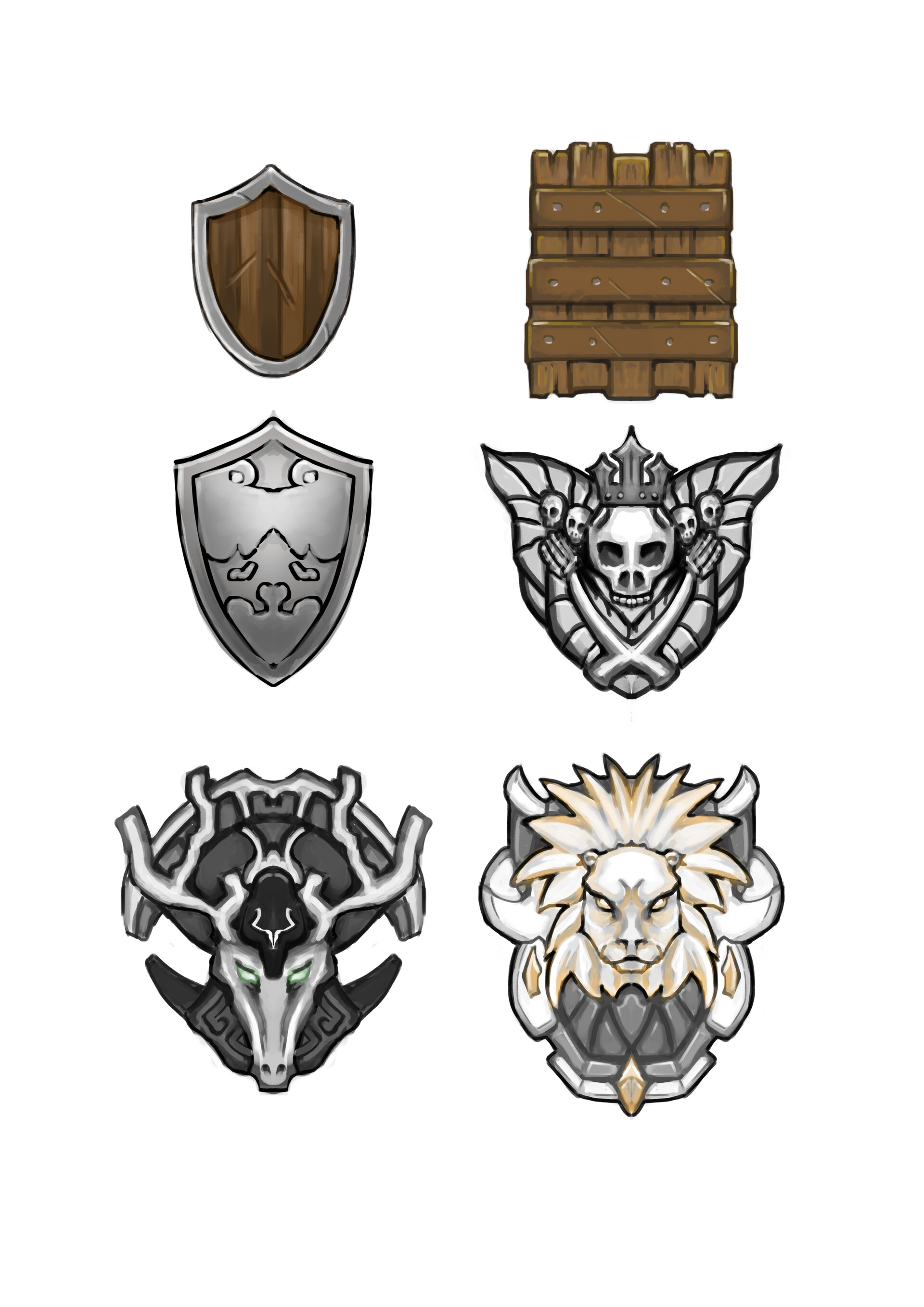 ArtStation - shield design