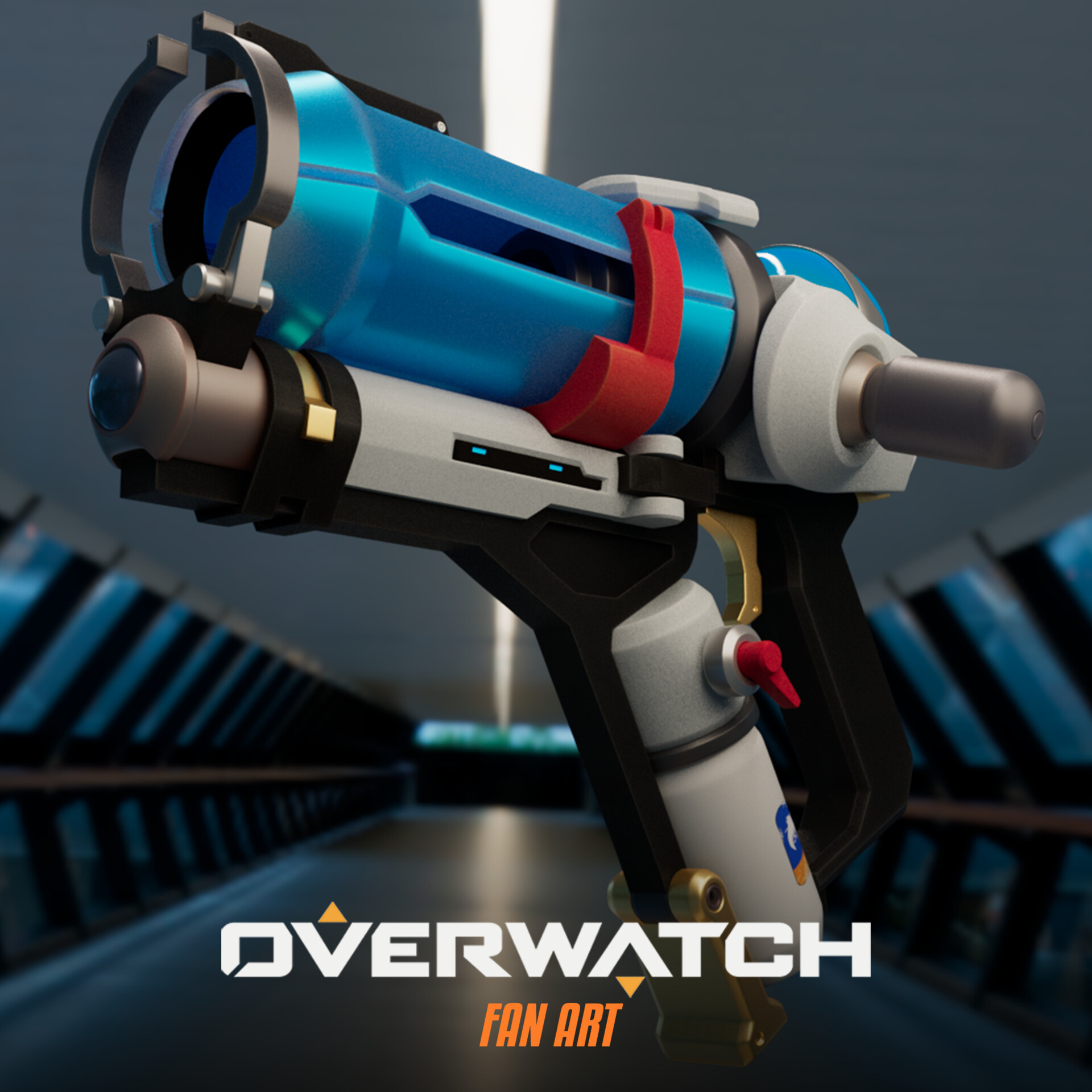 ArtStation - Mei Gun fanart from Overwatch