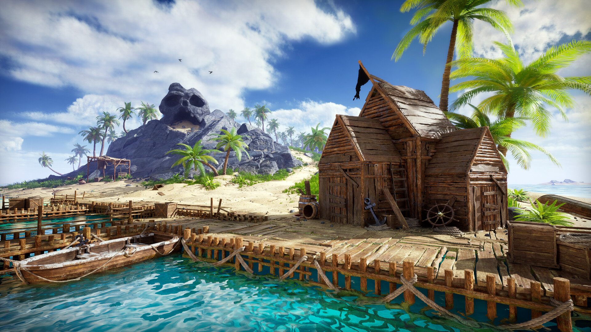 ArtStation - Skull Island 3D environment