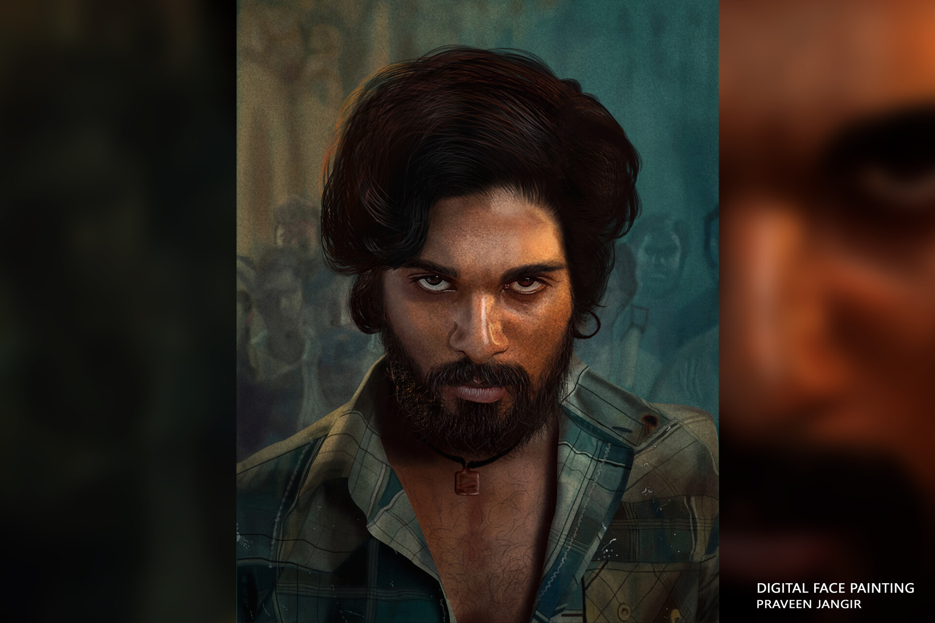 ArtStation - #Pushpa ,Digital painting 🖼