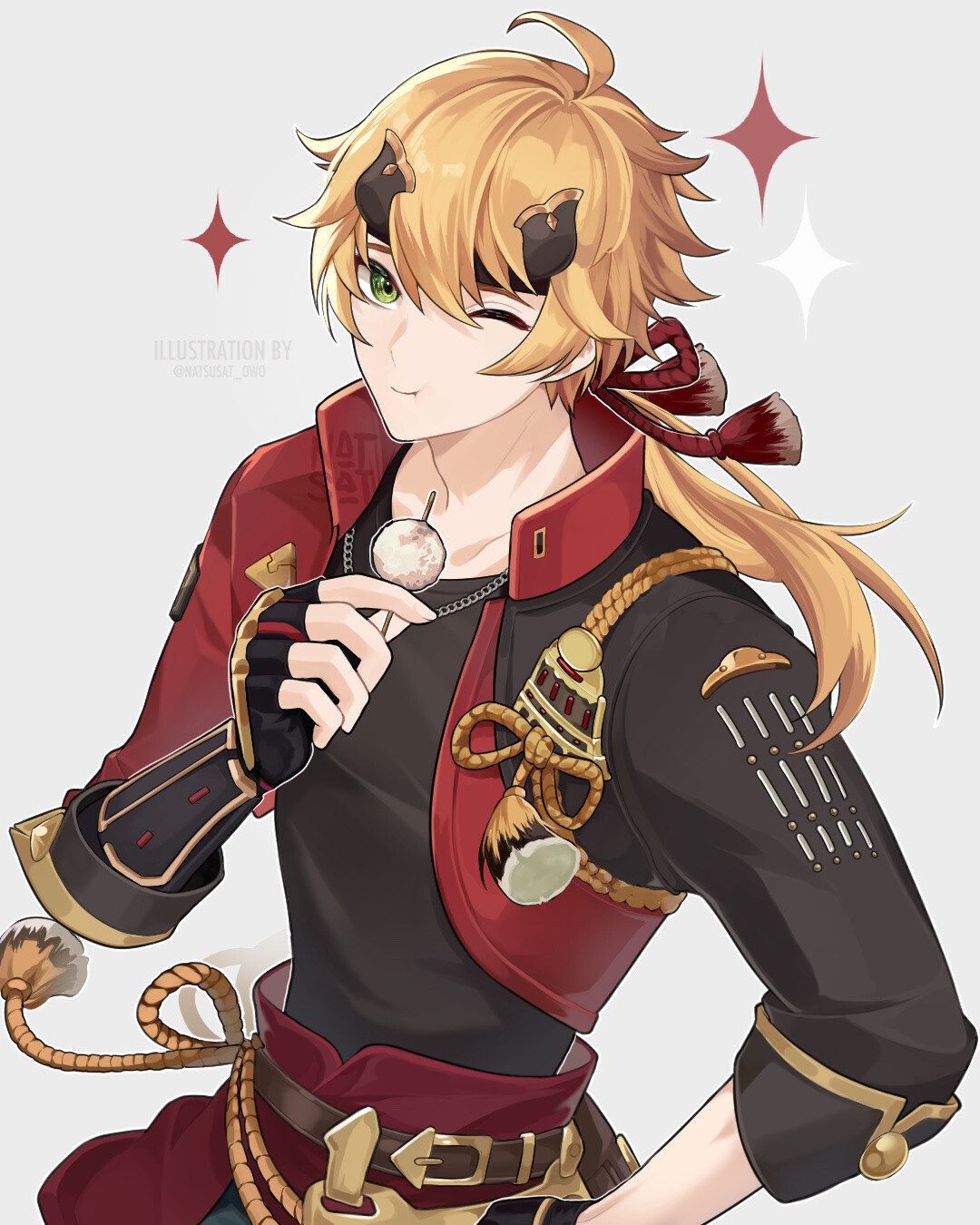 ArtStation - Thoma Genshin Impact