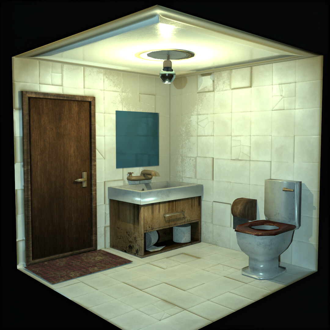 ArtStation - Bathroom