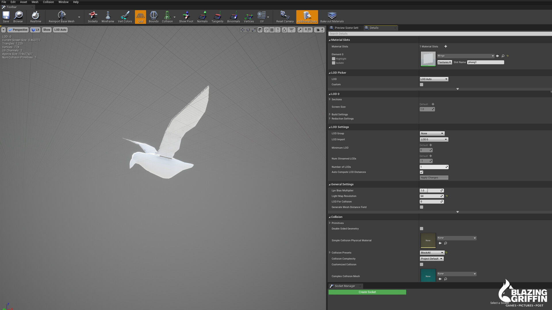Blazing Griffin - Causeway - Virtual Production Scene