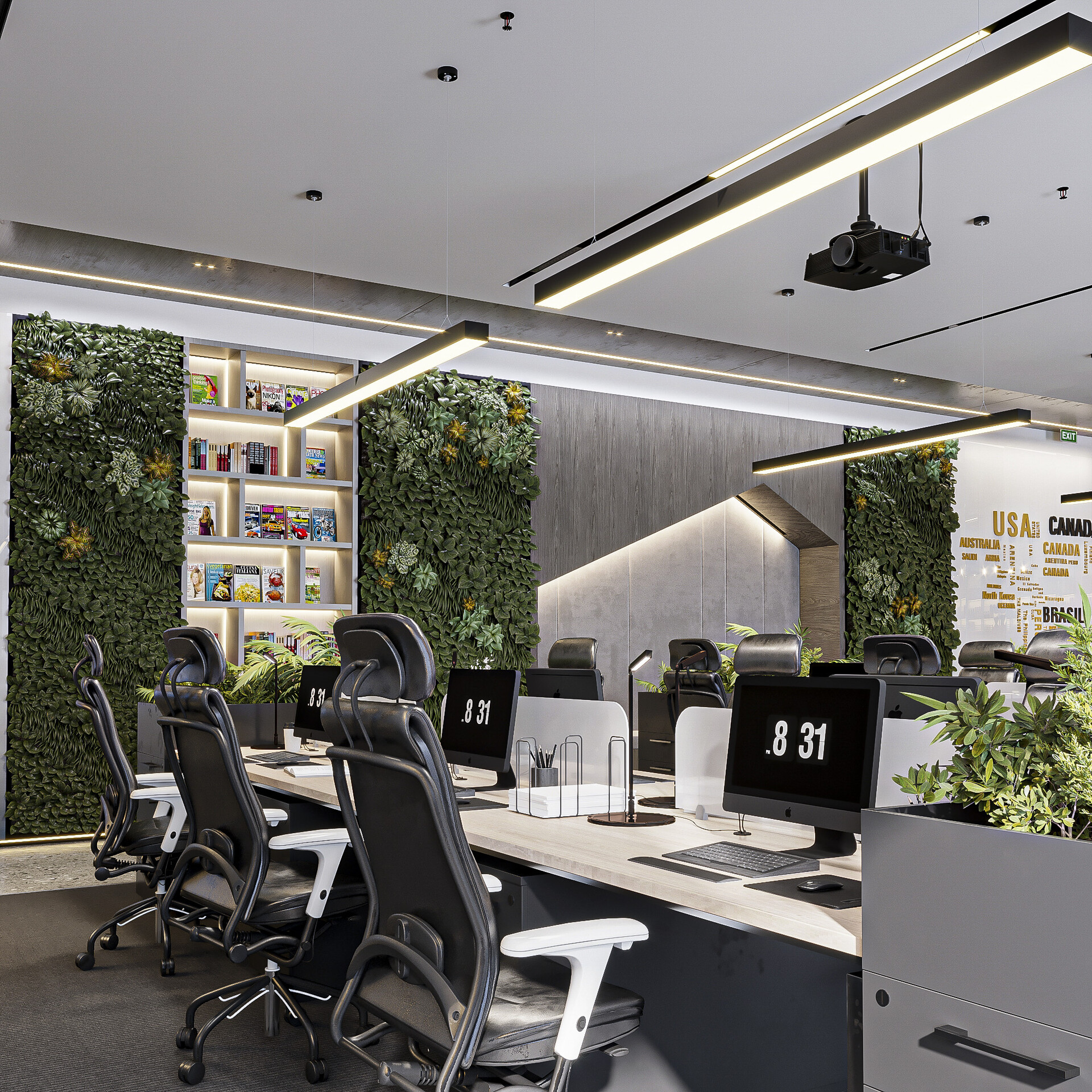 Archviz Hub - Design and Visualize Your Ideas - Office Space Design