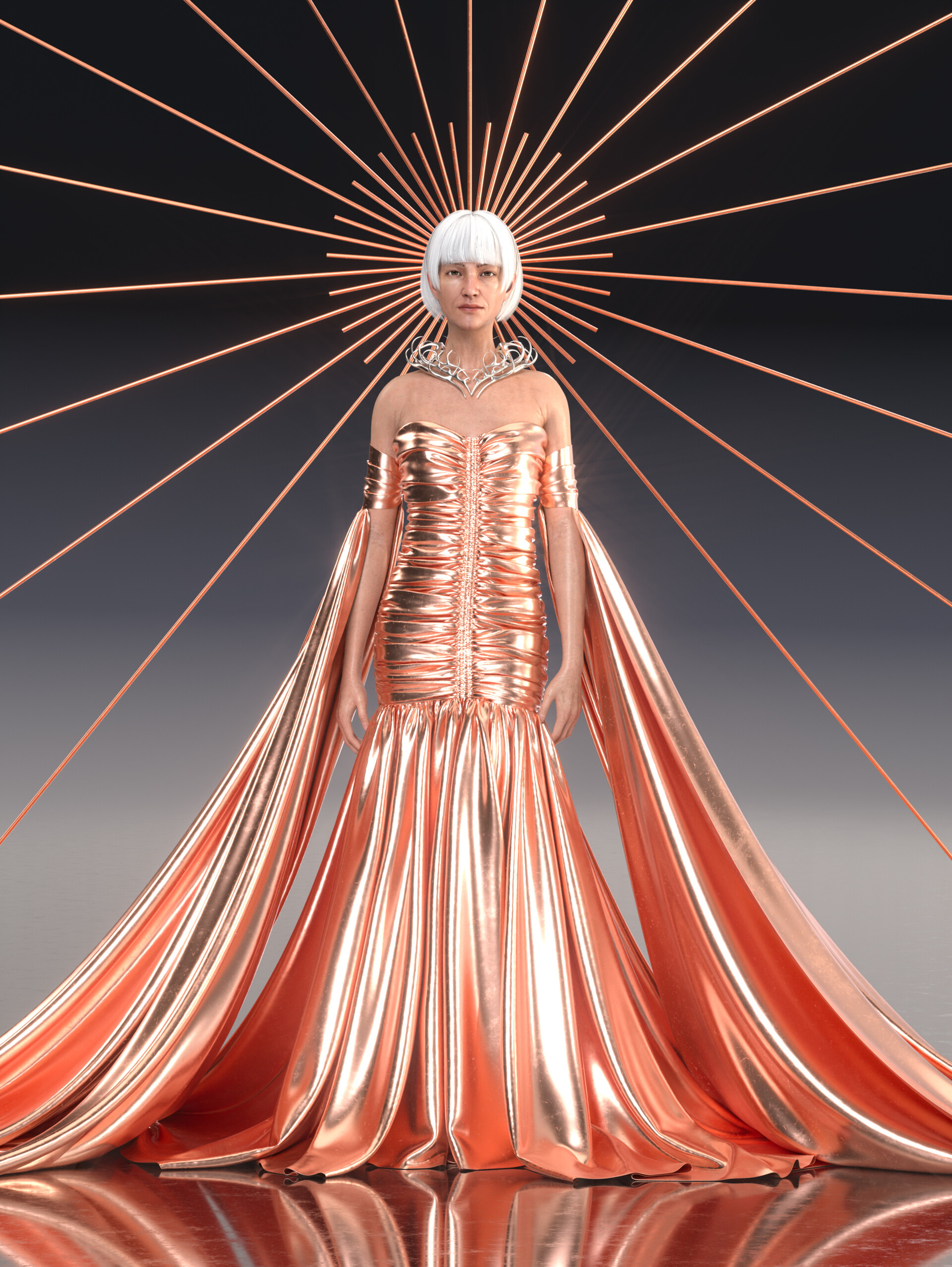 ArtStation - Golden Rose