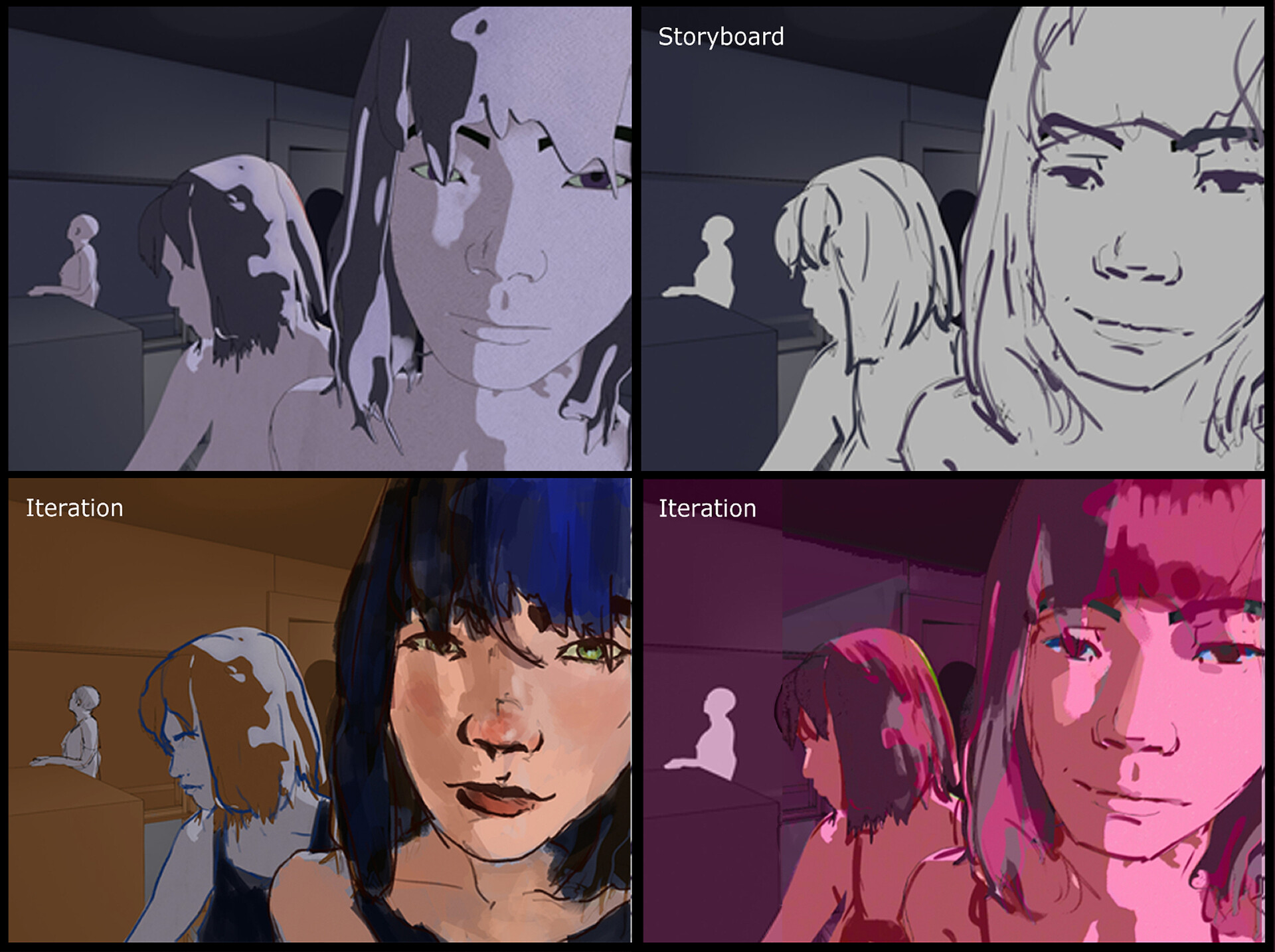 Alexandru Cosereanu - RUE : Color Key and Concepts