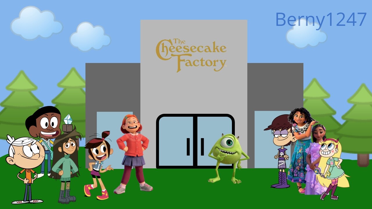 ArtStation - Everyone at The Cheesecake Factory