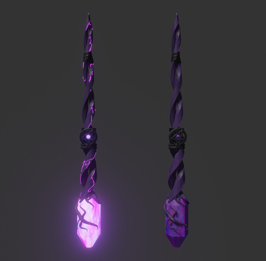 ArtStation - Hogwarts Legacy Style Wand