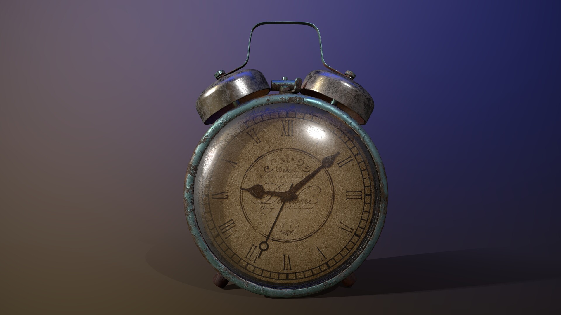 ArtStation - Alarm Clock 3d Model