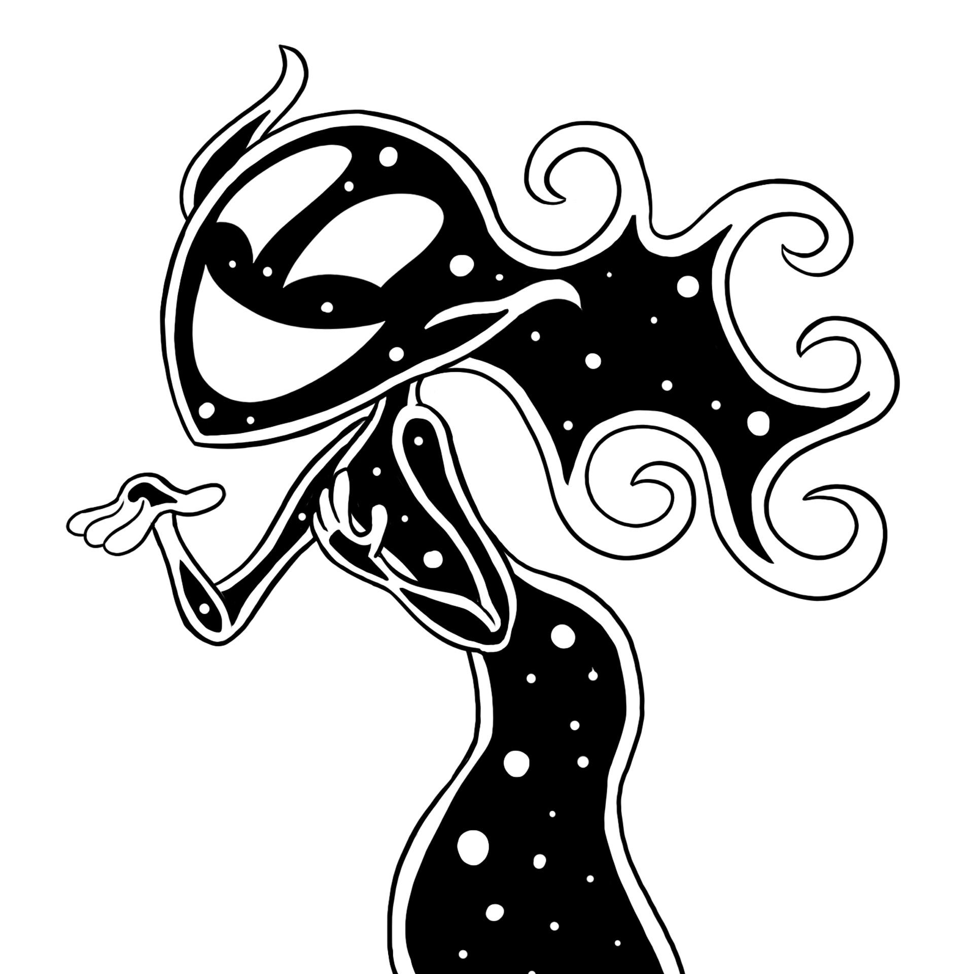 ArtStation - Space Siren - Visual Novel Character Sprite