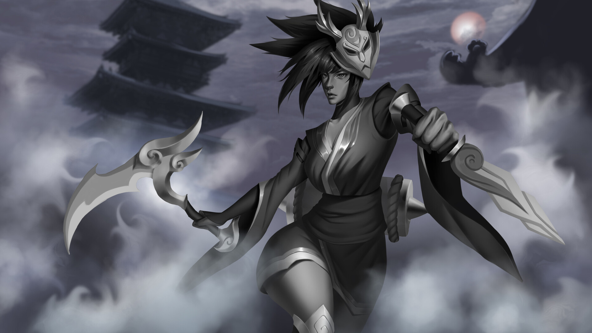 Mason Chung - Blood moon Akali（fan-fiction）