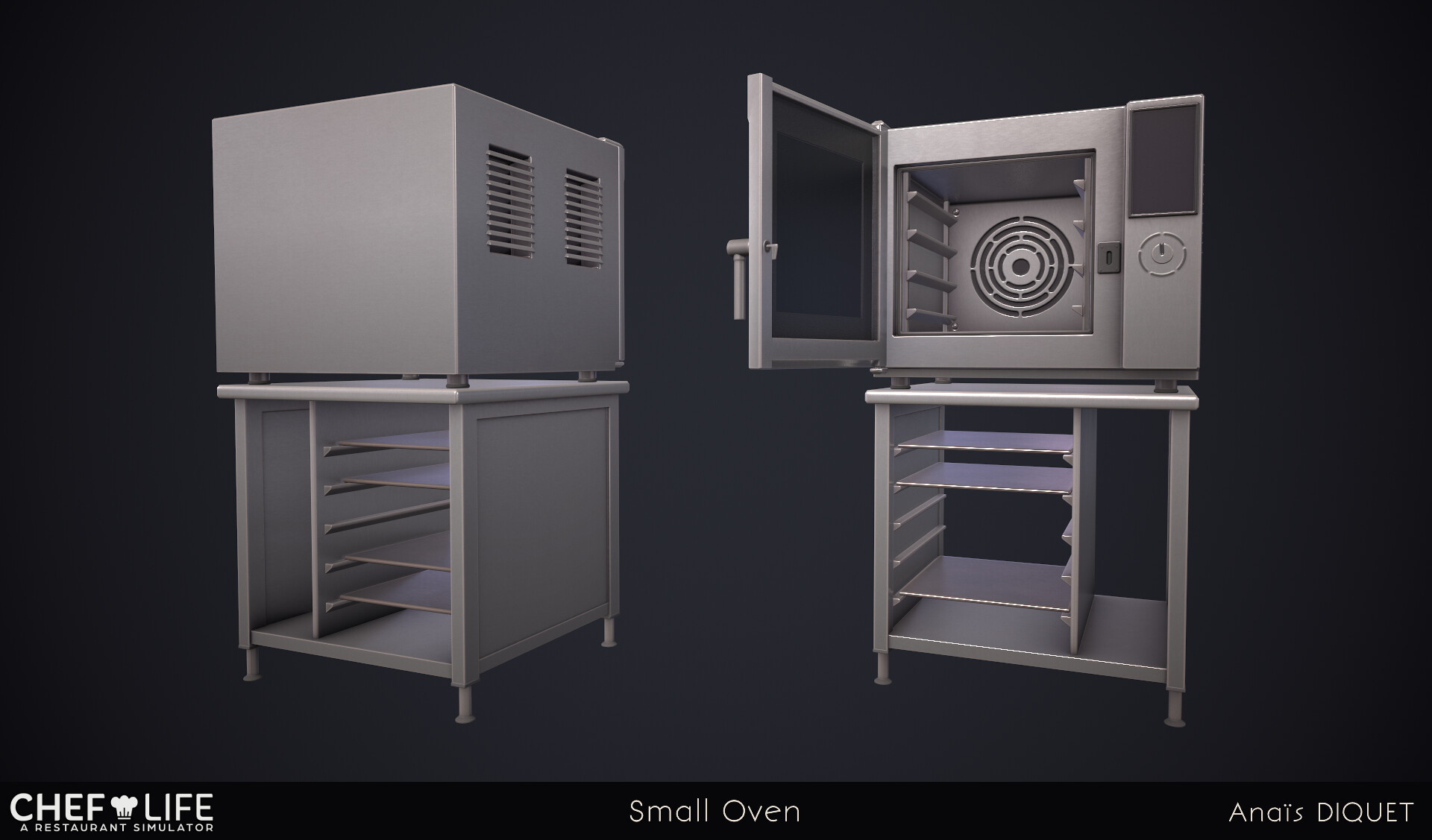 Anaïs Diquet - Props - Chef Life: A Restaurant Simulator