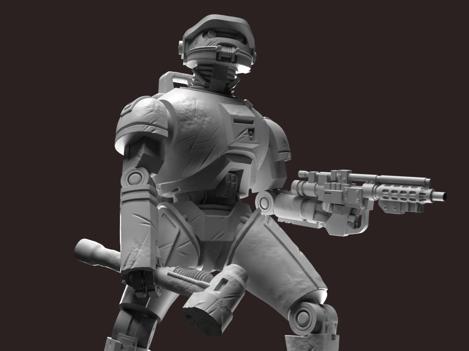 ArtStation - Droid NED-B Star Wars. This miniature was made to order ...