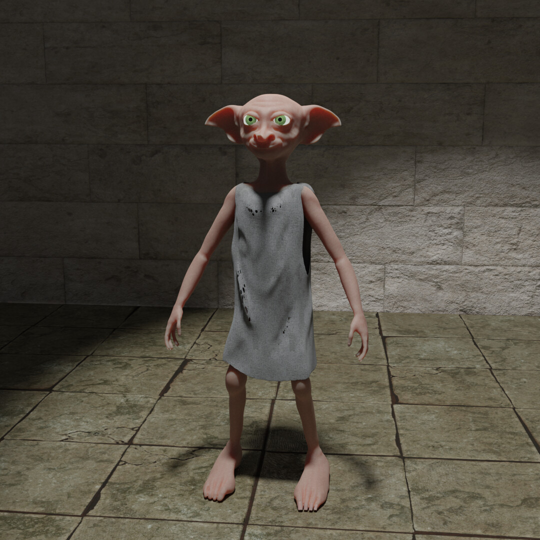ArtStation - Dobby the House Elf