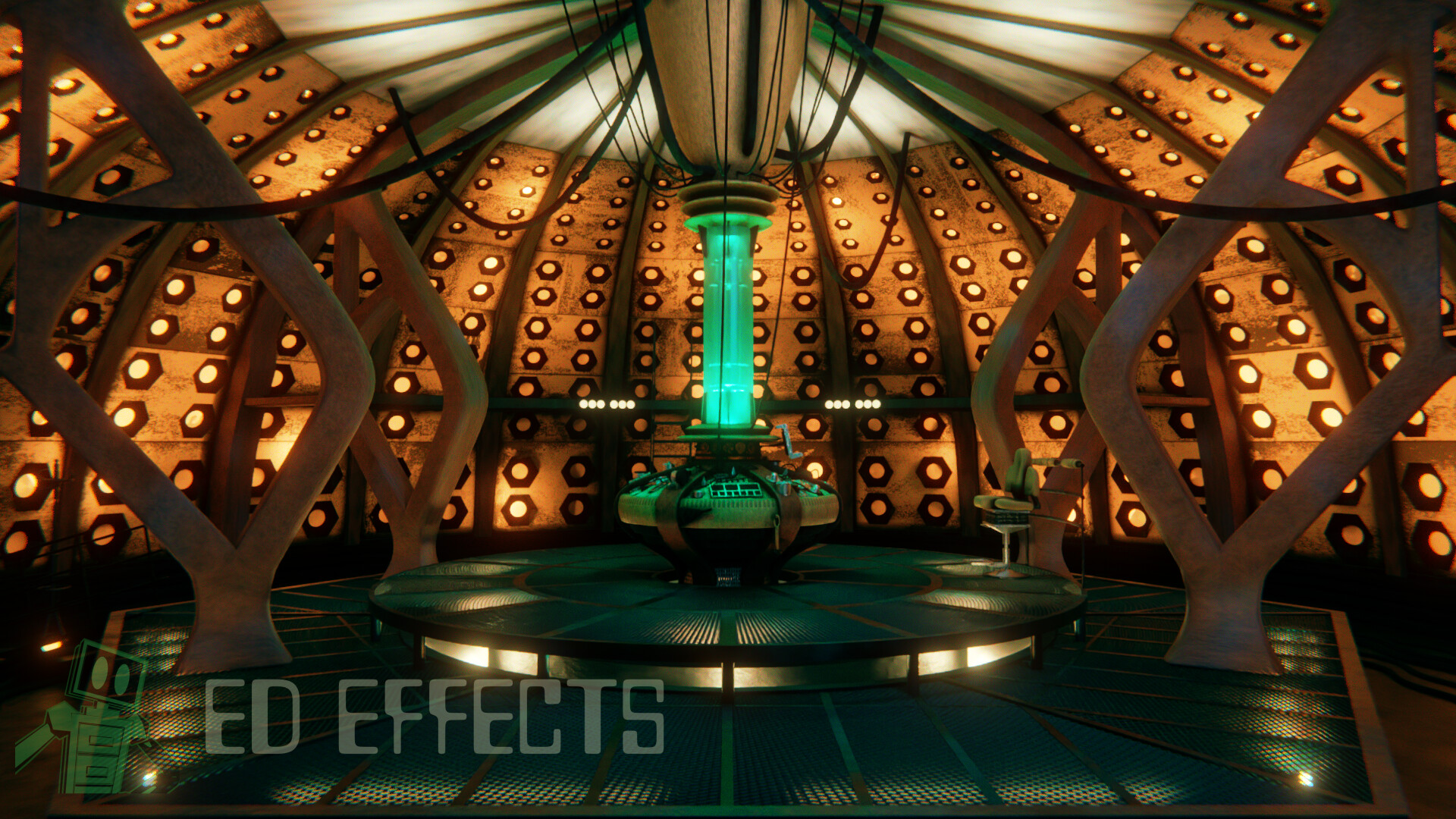 9th Doctor Tardis Interior