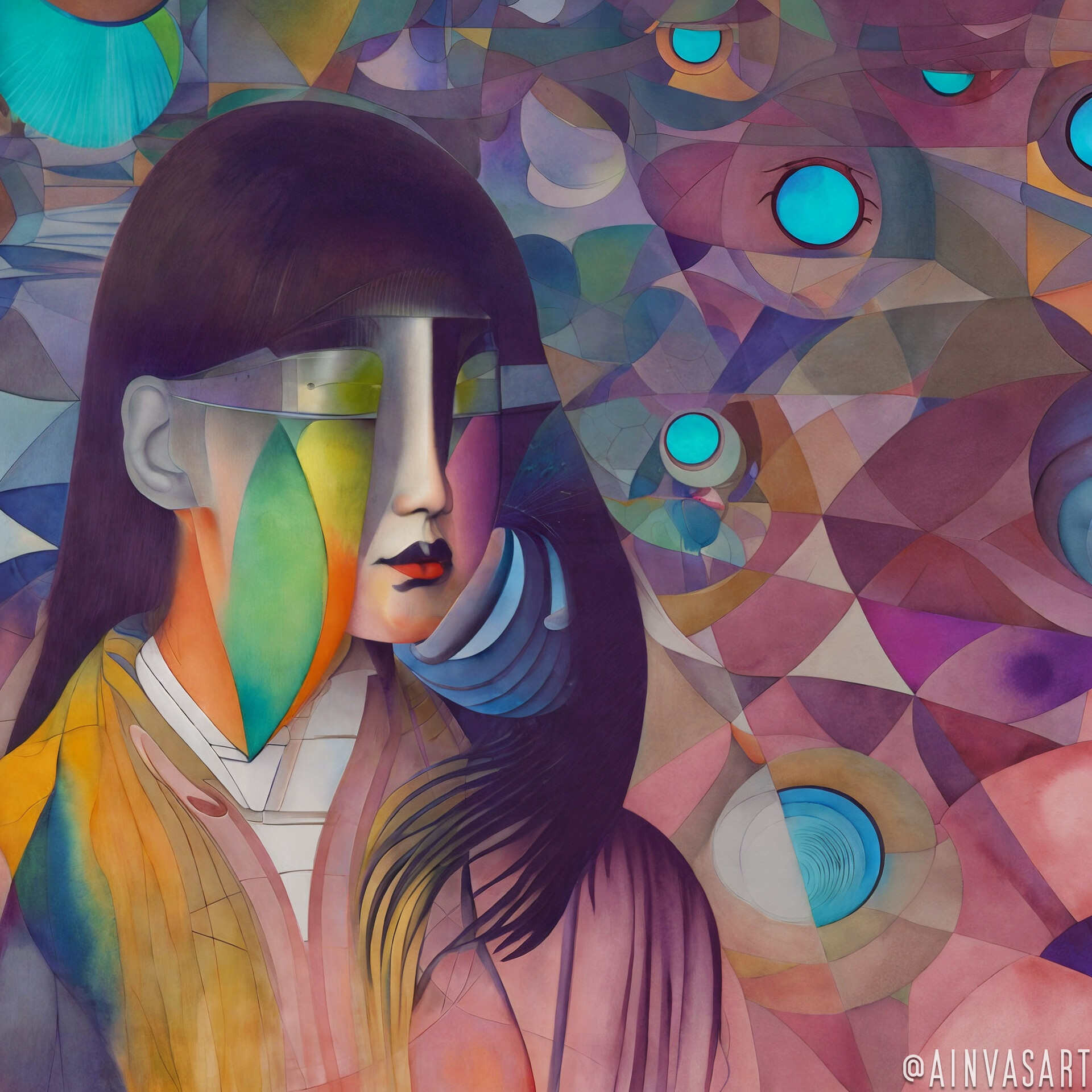 ArtStation - Asian abstraction