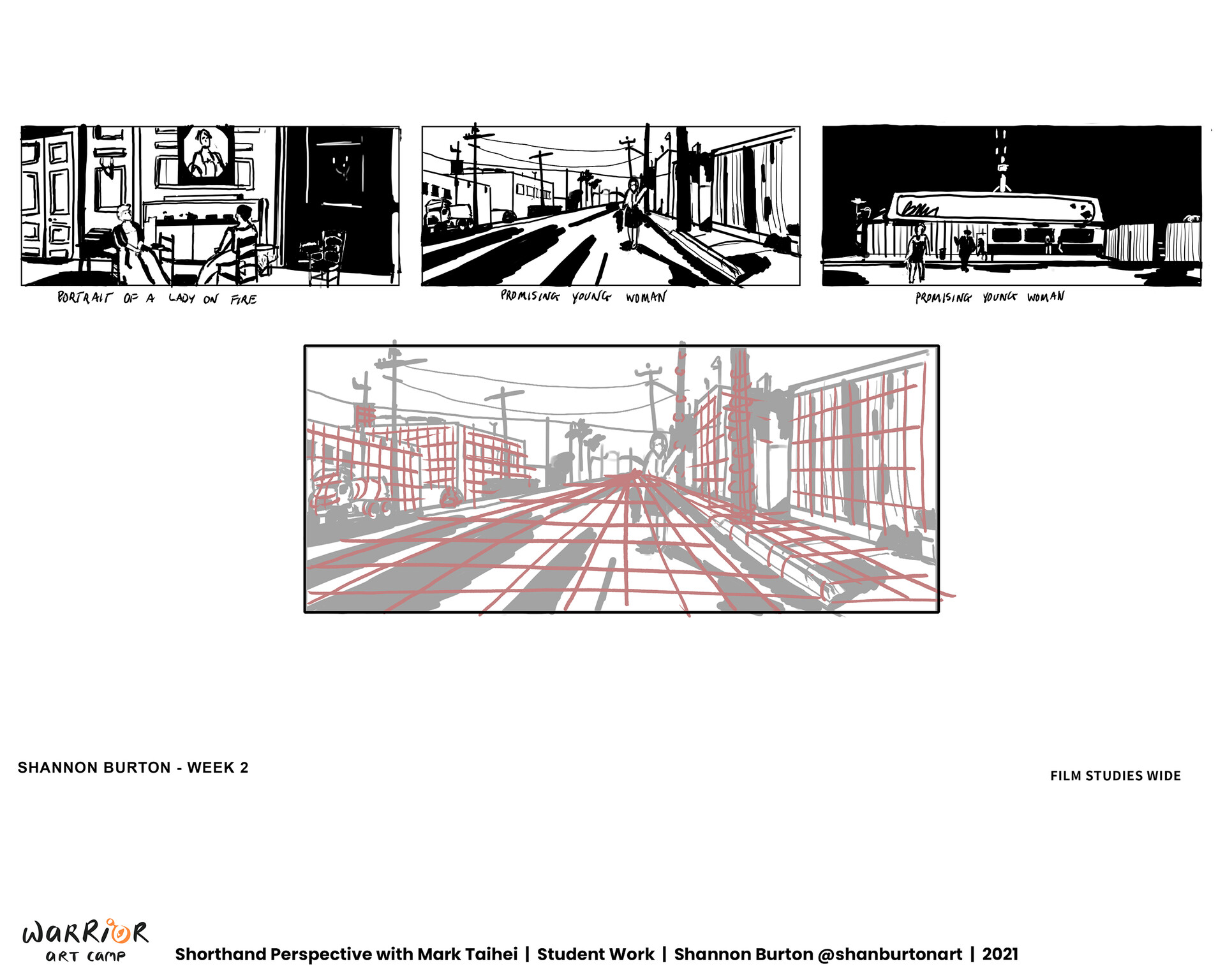 ArtStation - Shannon Burton | Shorthand Perspective with Mark Taihei ...