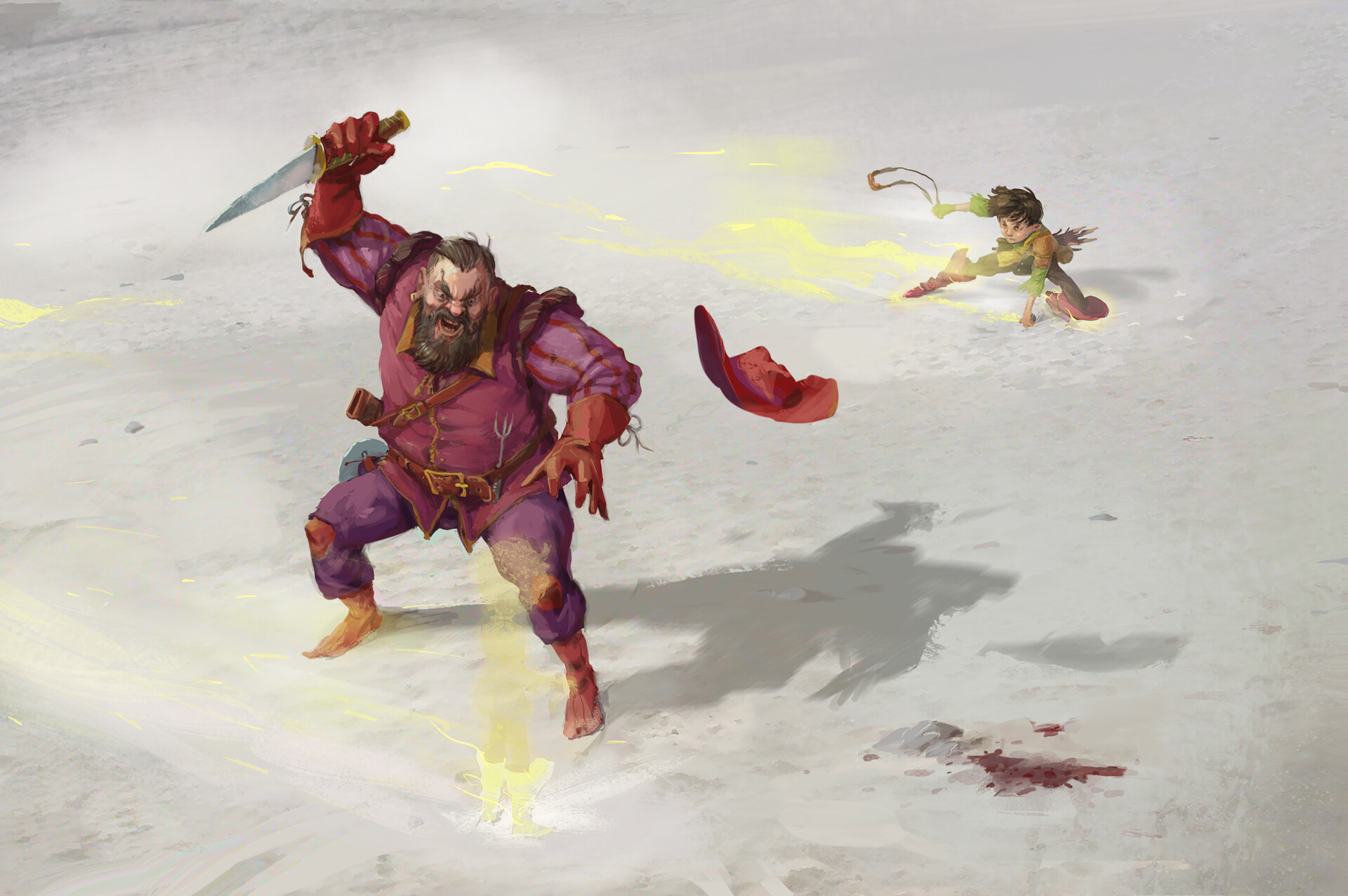 ArtStation - Hop O' My Thumb against the Ogre