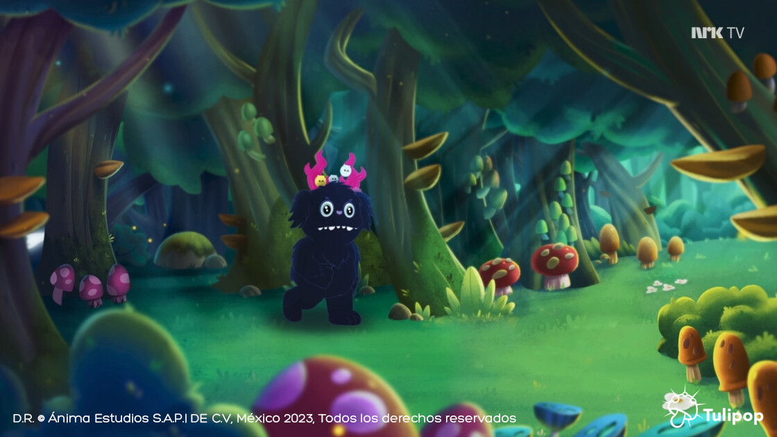 Mauricio Deer - Tulipop Animated Series - BG Art