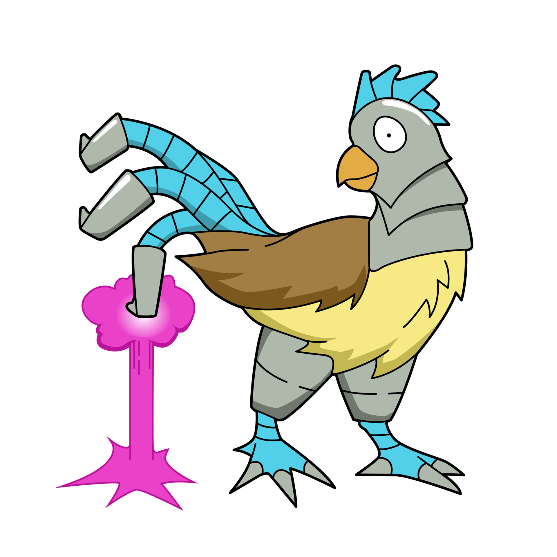 Chad LaForce - POLYGORN Card Game Art