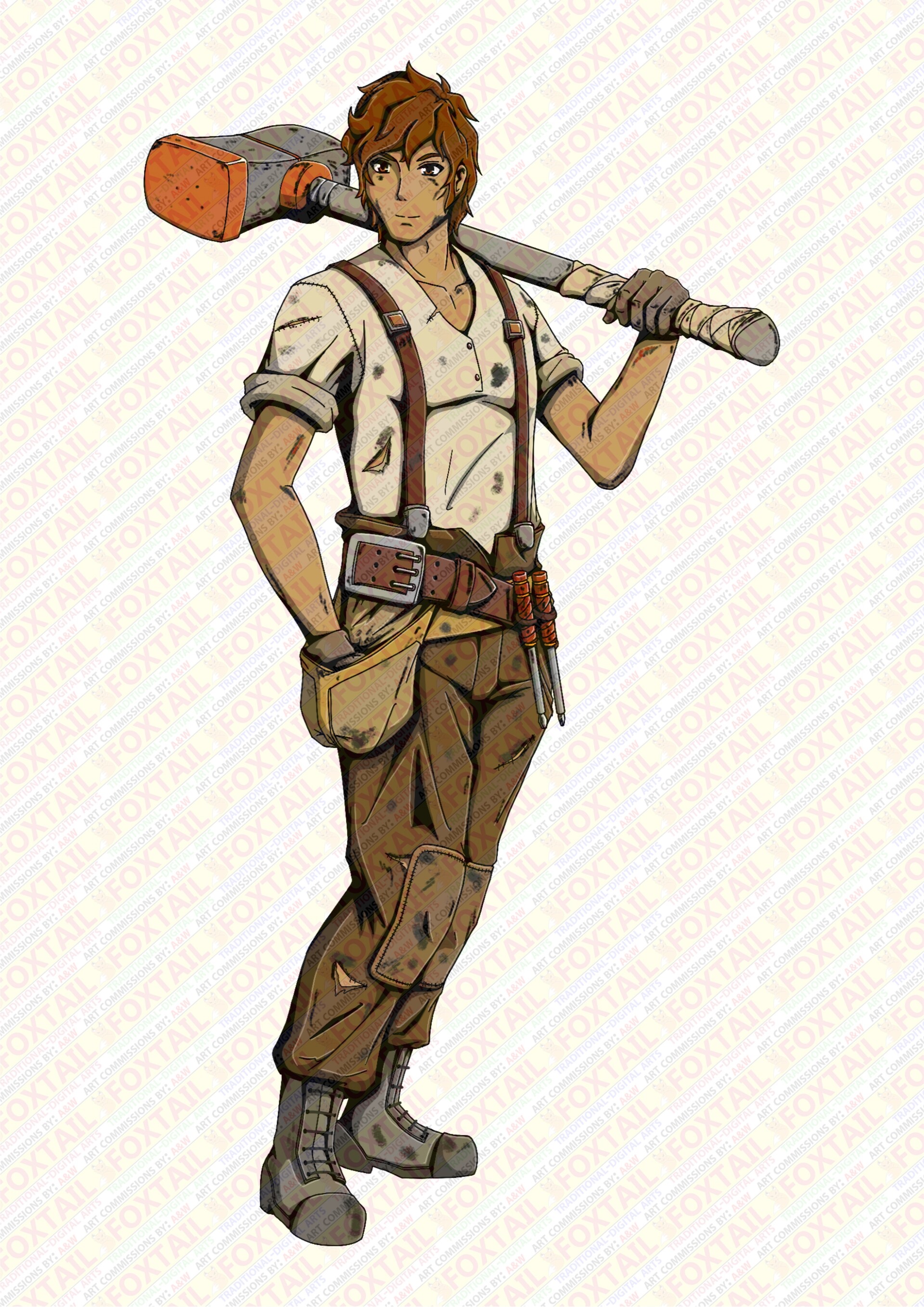 ArtStation - DnD, TTRPG Character