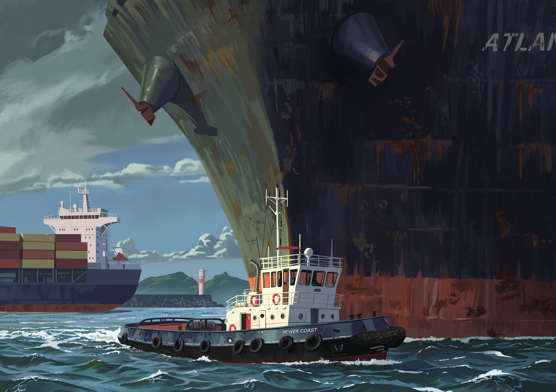 ArtStation - Tug